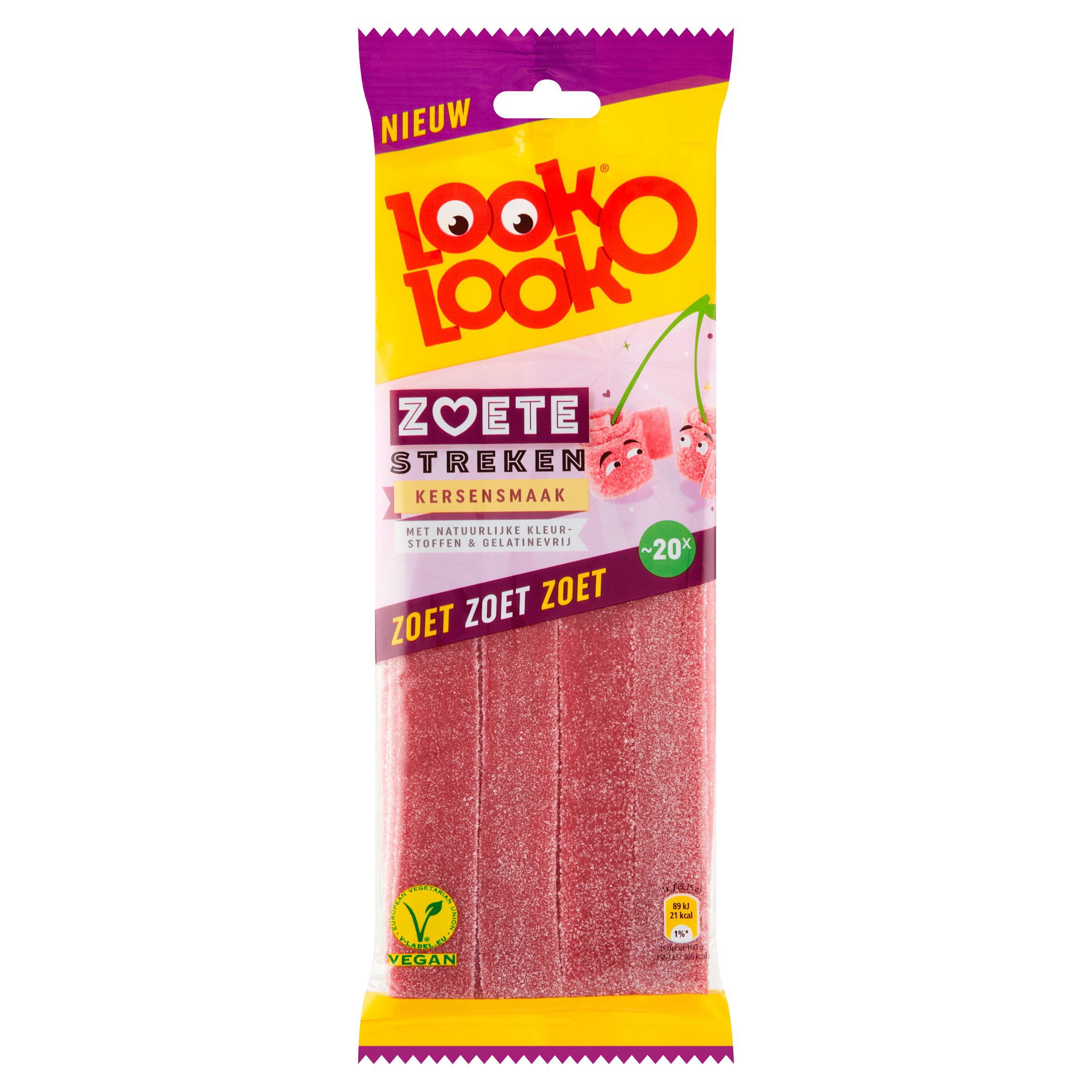 Look o Look Zoete Streken Cherry Per Zak 115 g