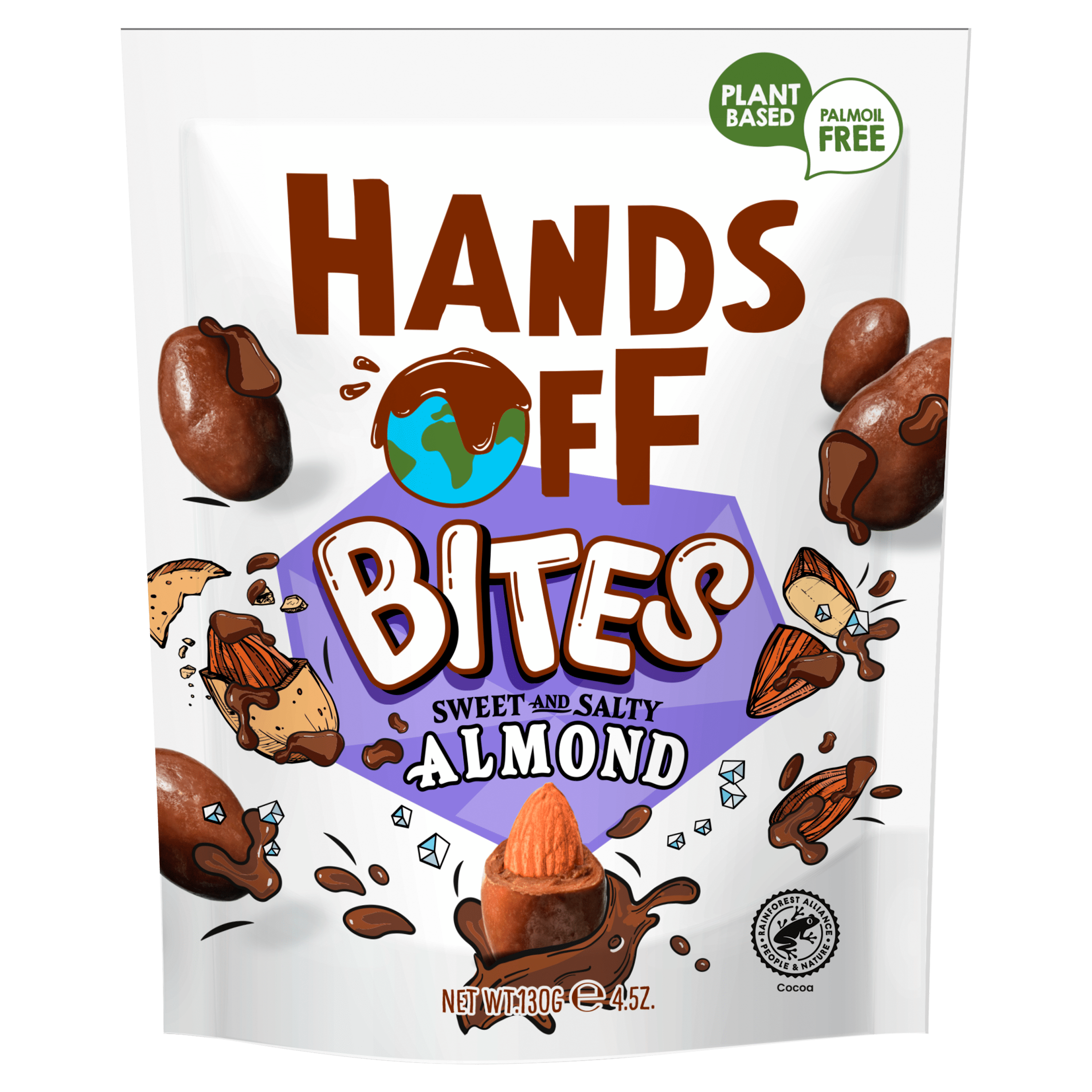 Hands off Vegan Bites Almond Per Stazak 130 g