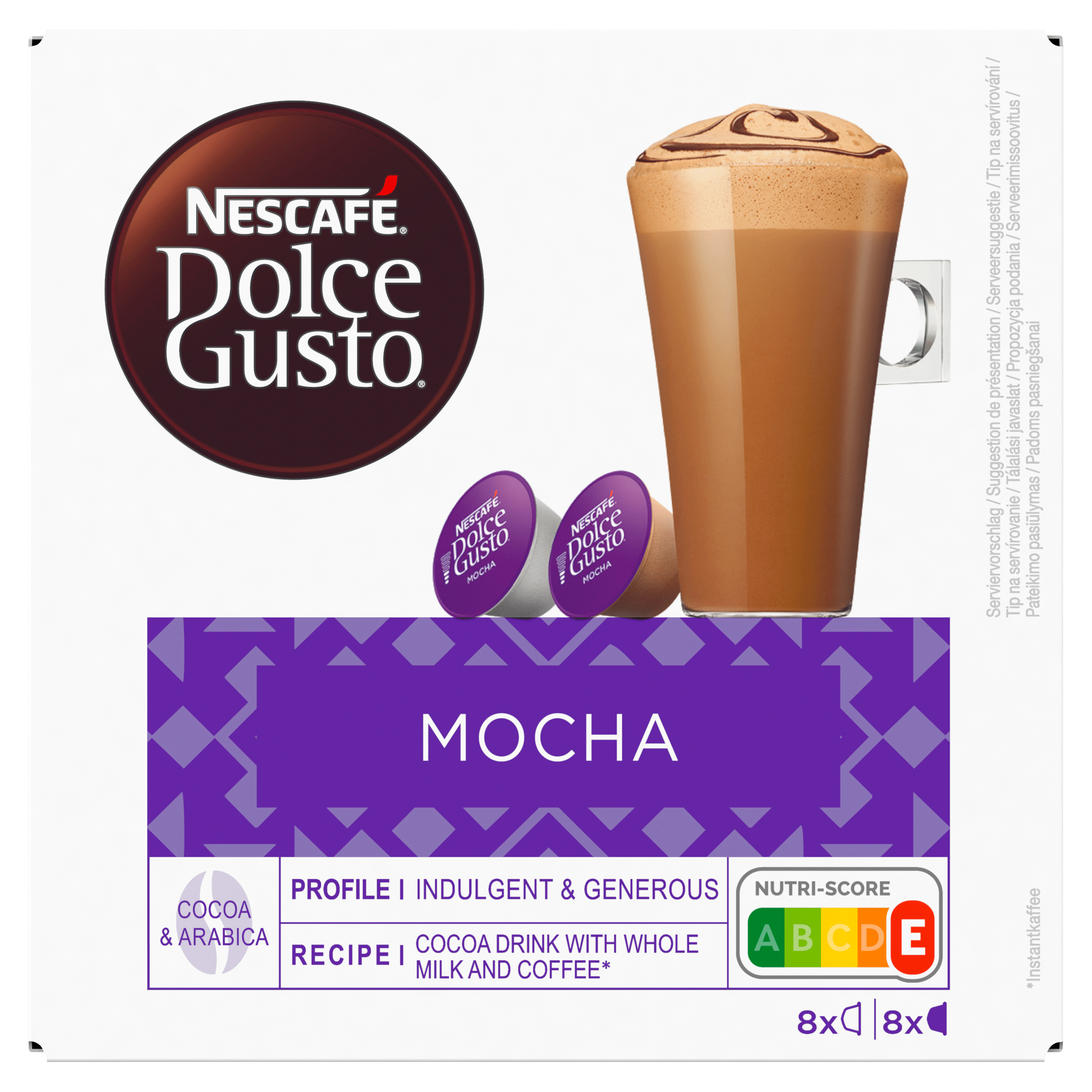 Nescafe Dolce Gusto Mocha caps Per Doos 16 st