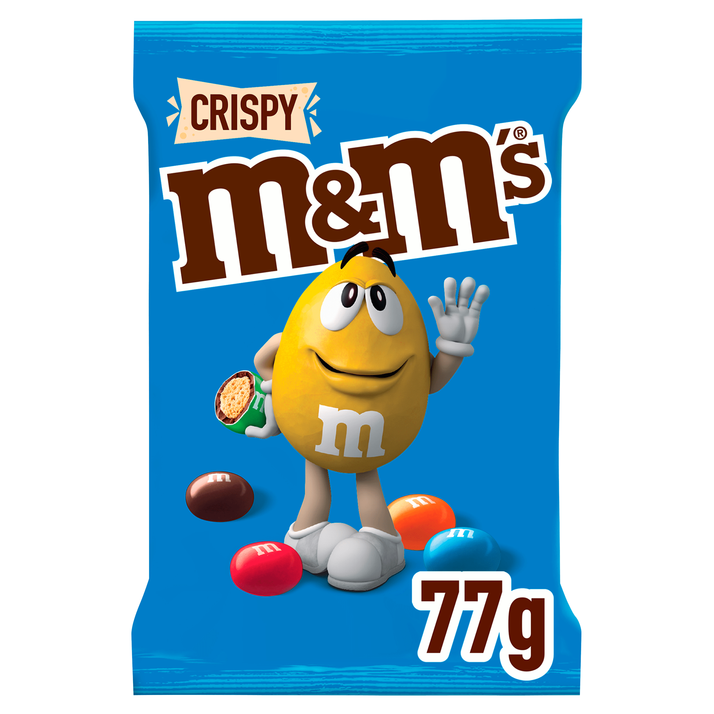 M&M'S Crispy Melk Chocolade Per Zak 77 g