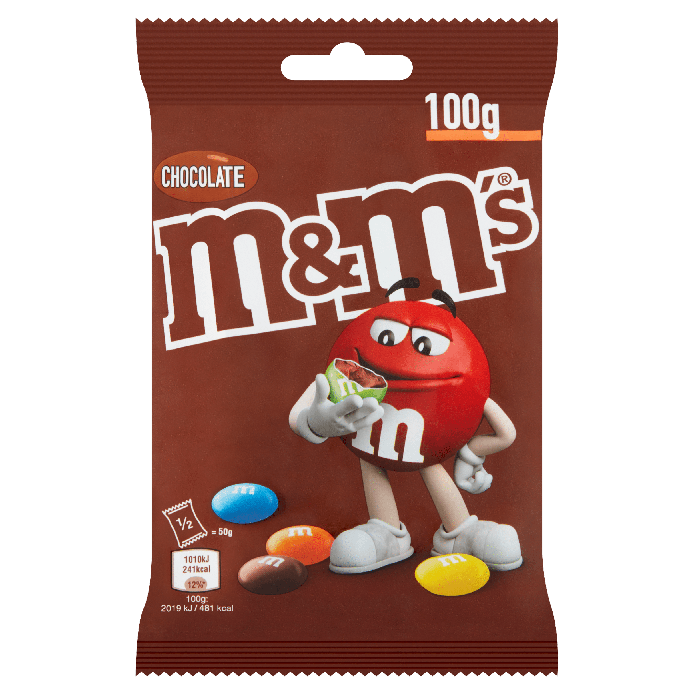 M&M'S M&MS Choco Per Zak 100 g