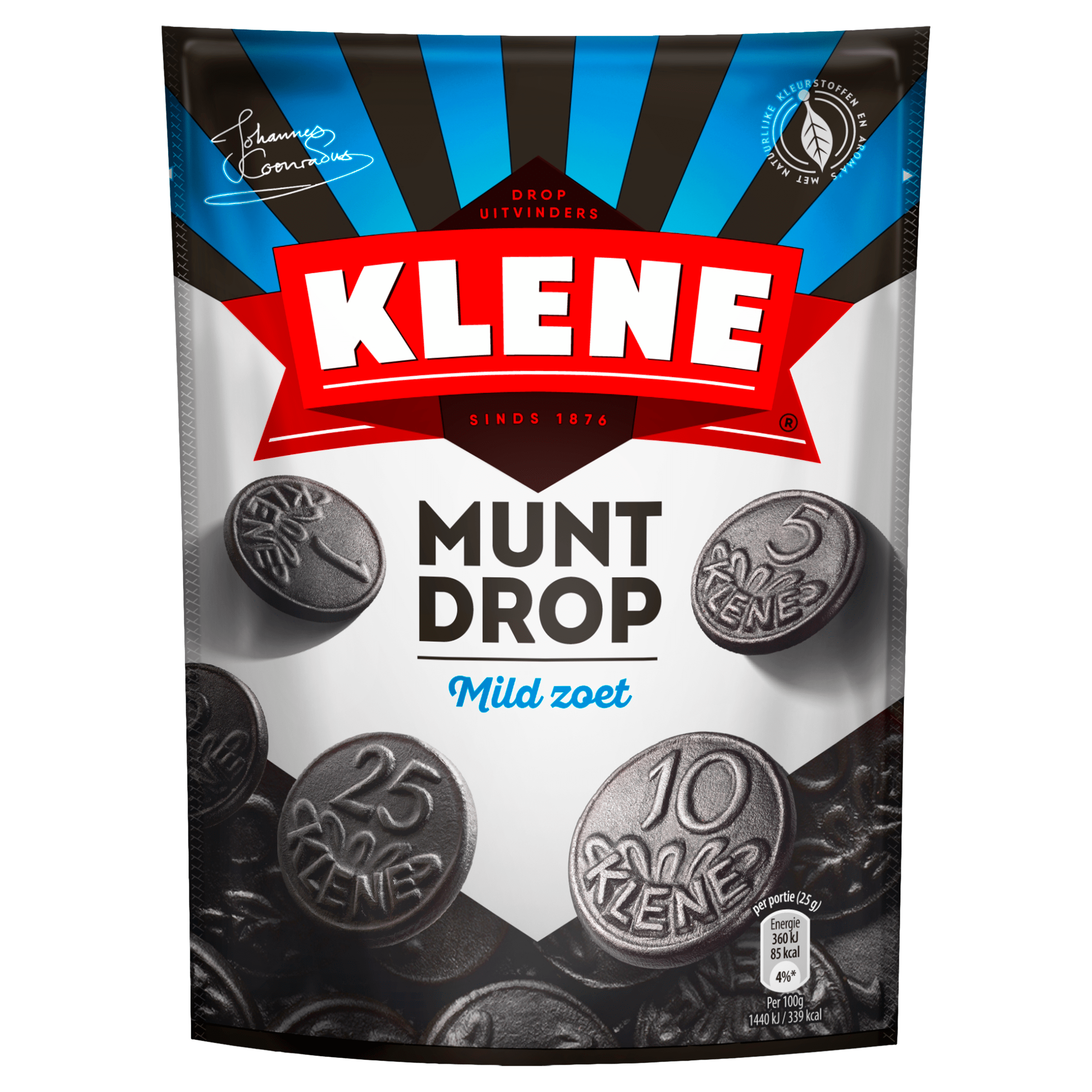 Klene Muntdrop Per Zak 210 g