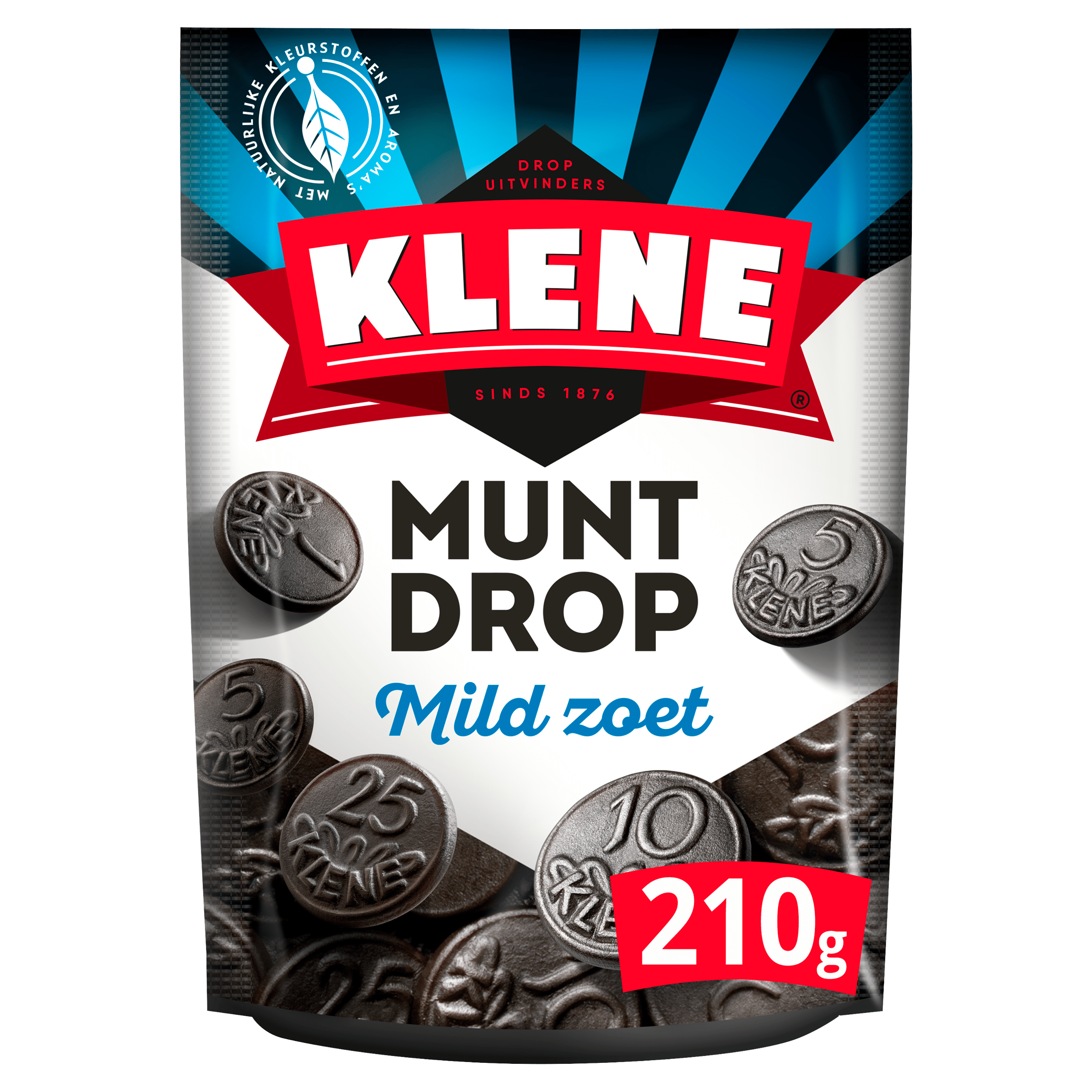 Klene Muntdrop Per Zak 210 g