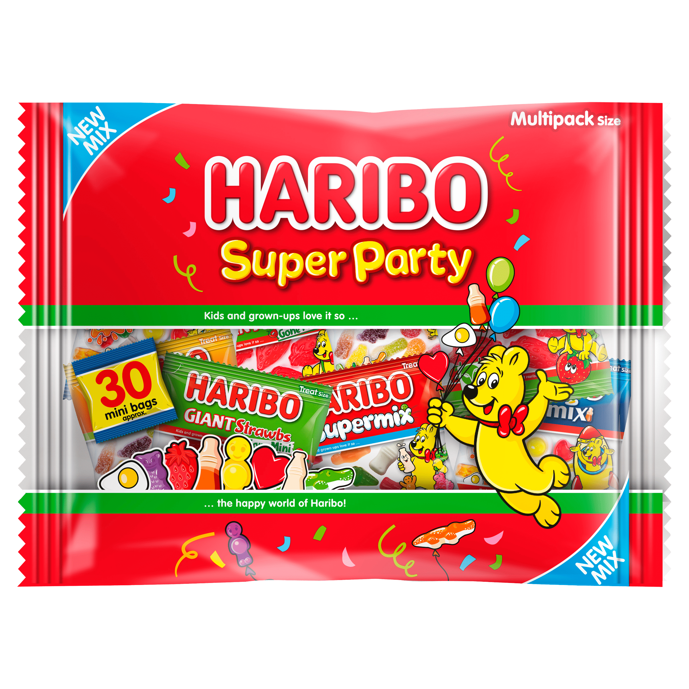 Haribo Super Party Per Zak 480 g