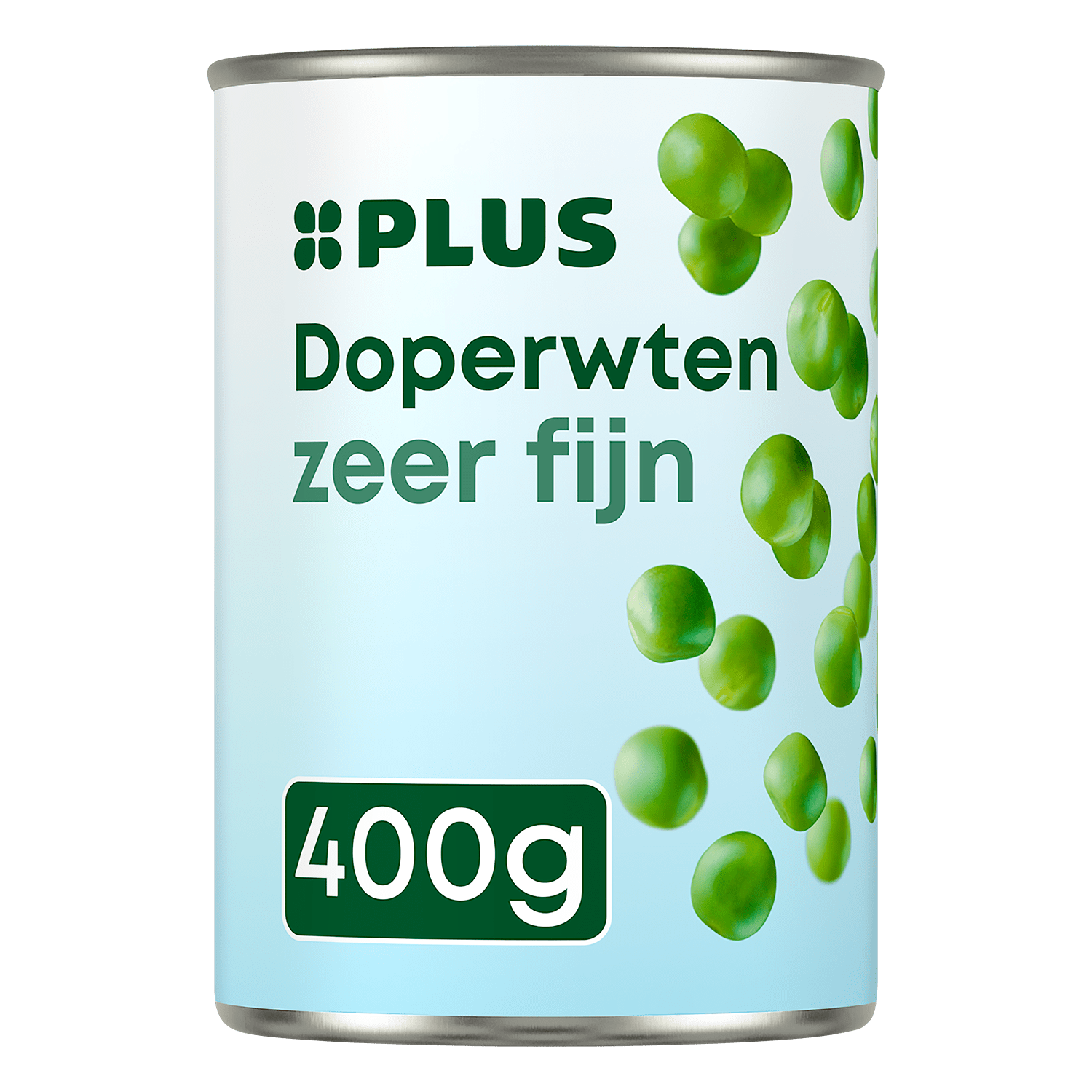 PLUS Doperwten Per Blik 400 g