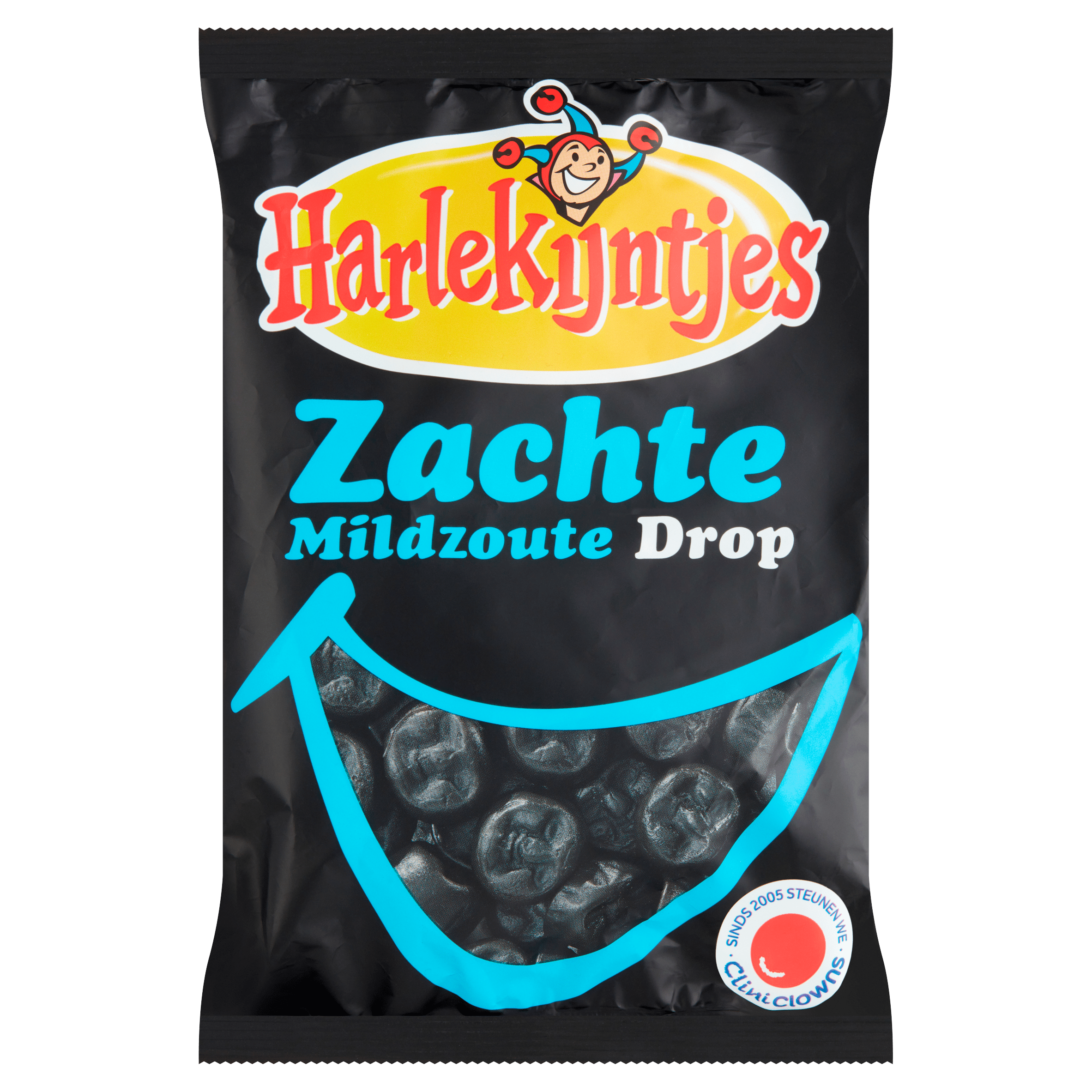 Harlekijntjes Zachte mildzoute drop Per Zak 300 g
