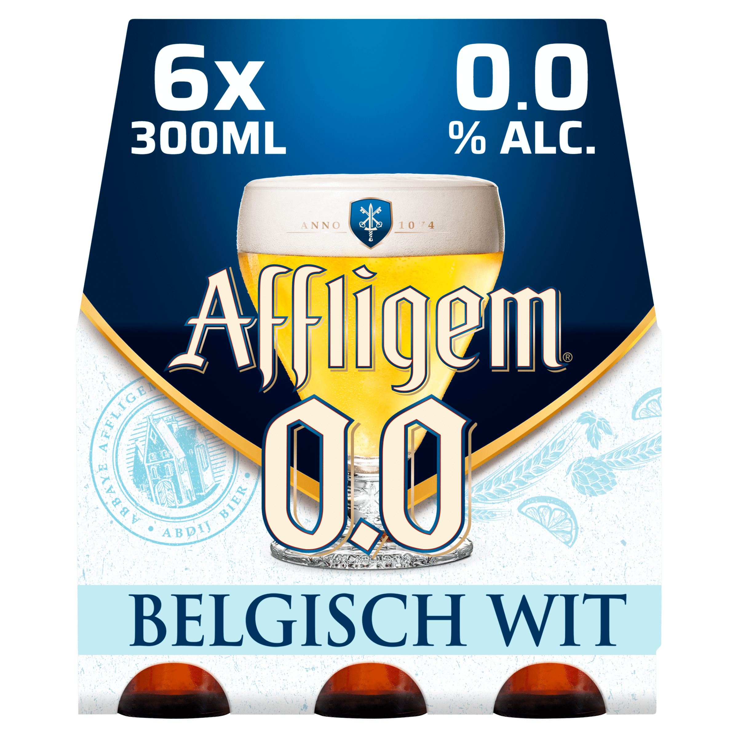 Affligem Belgisch wit 0.0 bier fles Per Set 1800 ml
