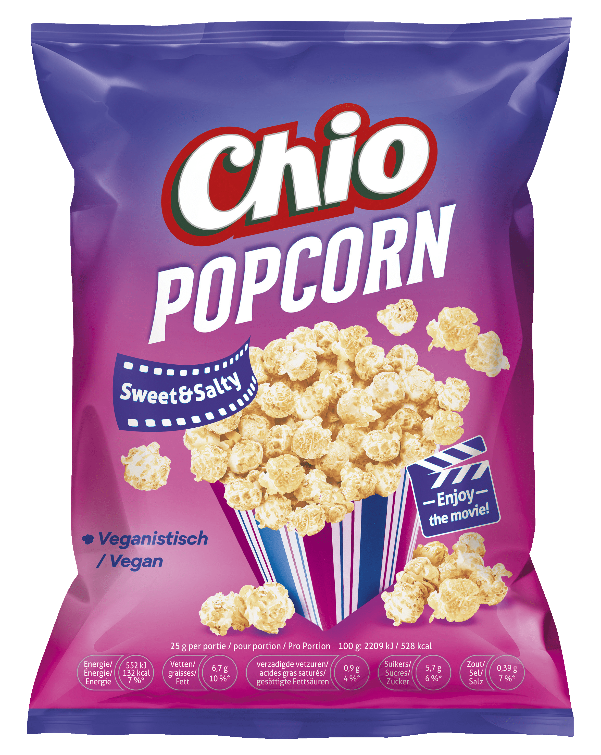 Chio Popcorn Zoet & Zout Per Zak 150 g