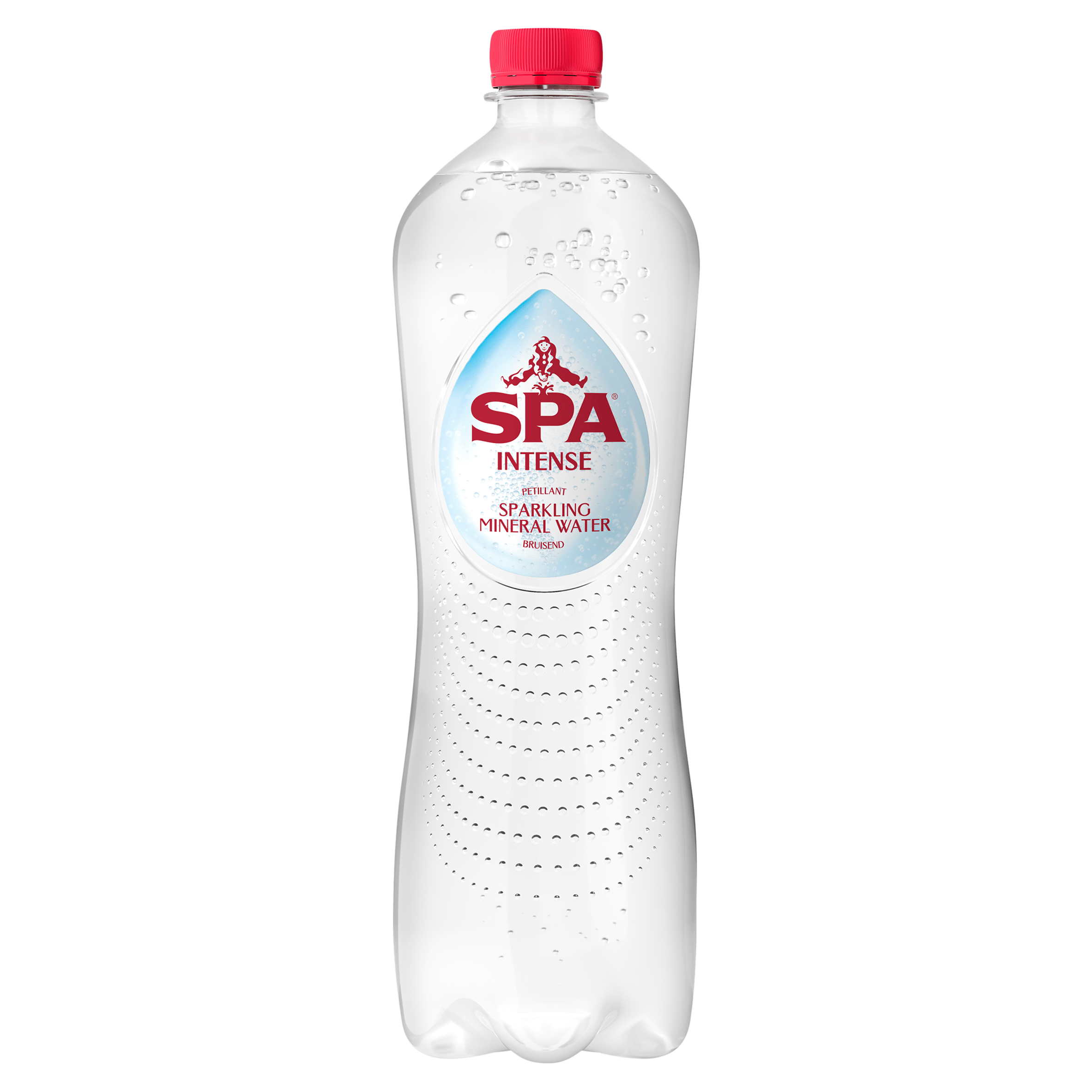 Spa Intense bruisend mineraalwater Per Fles 1000 ml