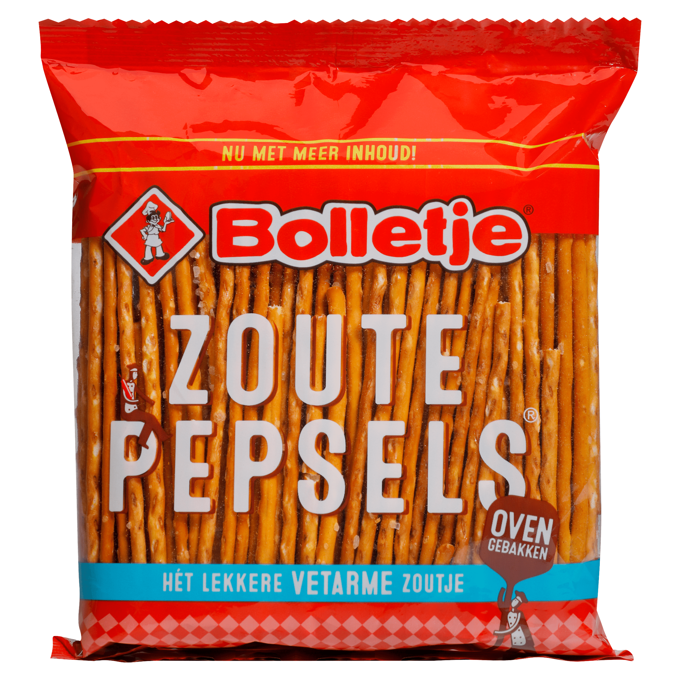 Bolletje Zoute pepsels Per Zak 180 g