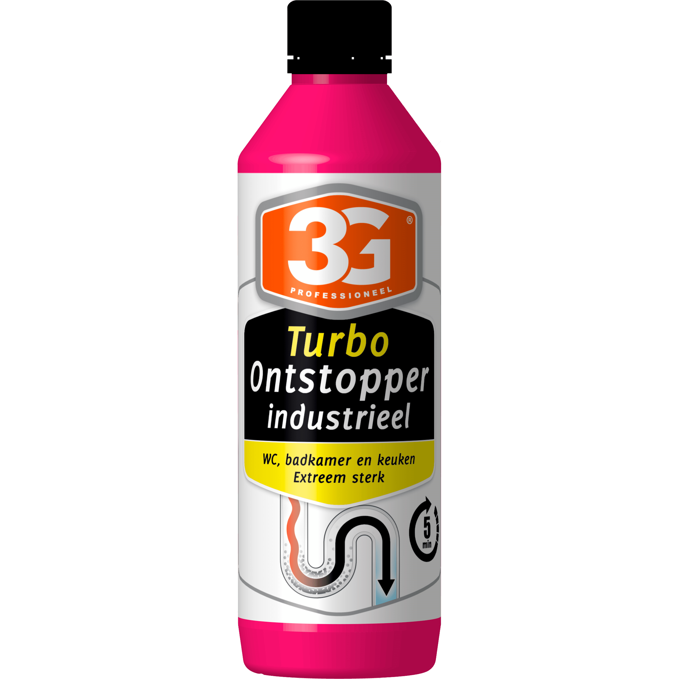 3G Professioneel Expert turbo ontstopper industrieel Per Fles 500 ml