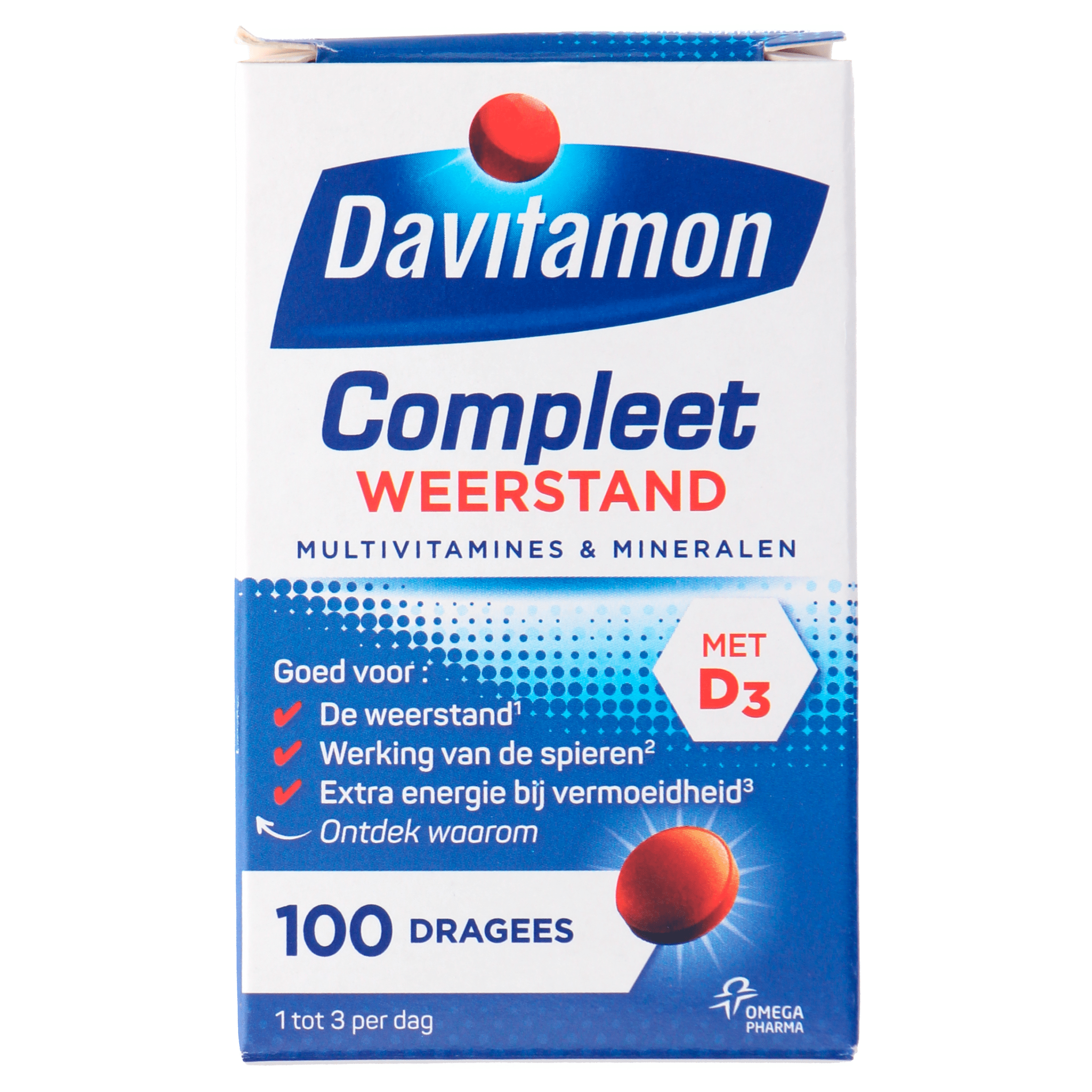 Davitamon Vitamine Compleet Per Doos 100 st