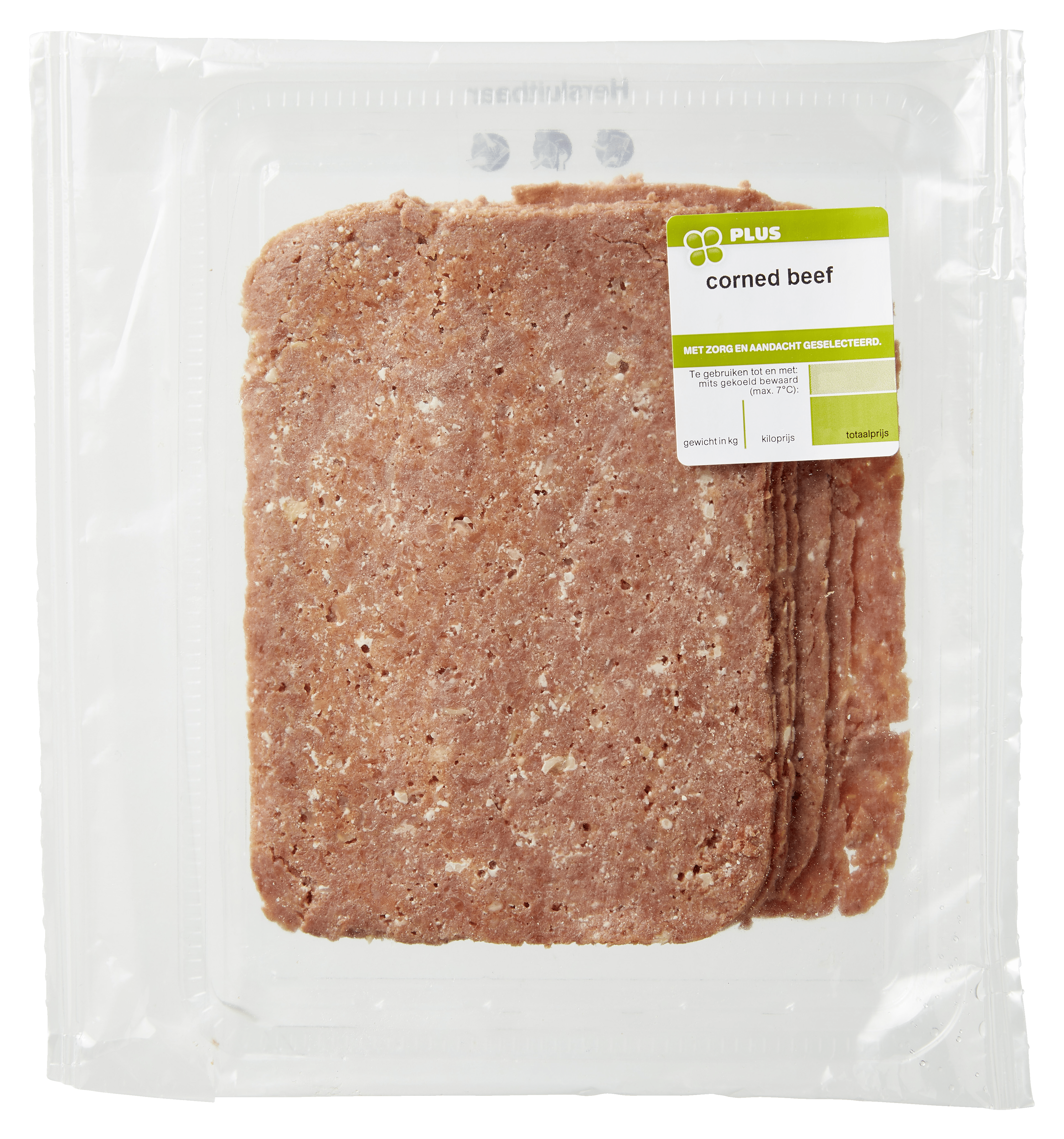 PLUS Corned beef Per 125 gram