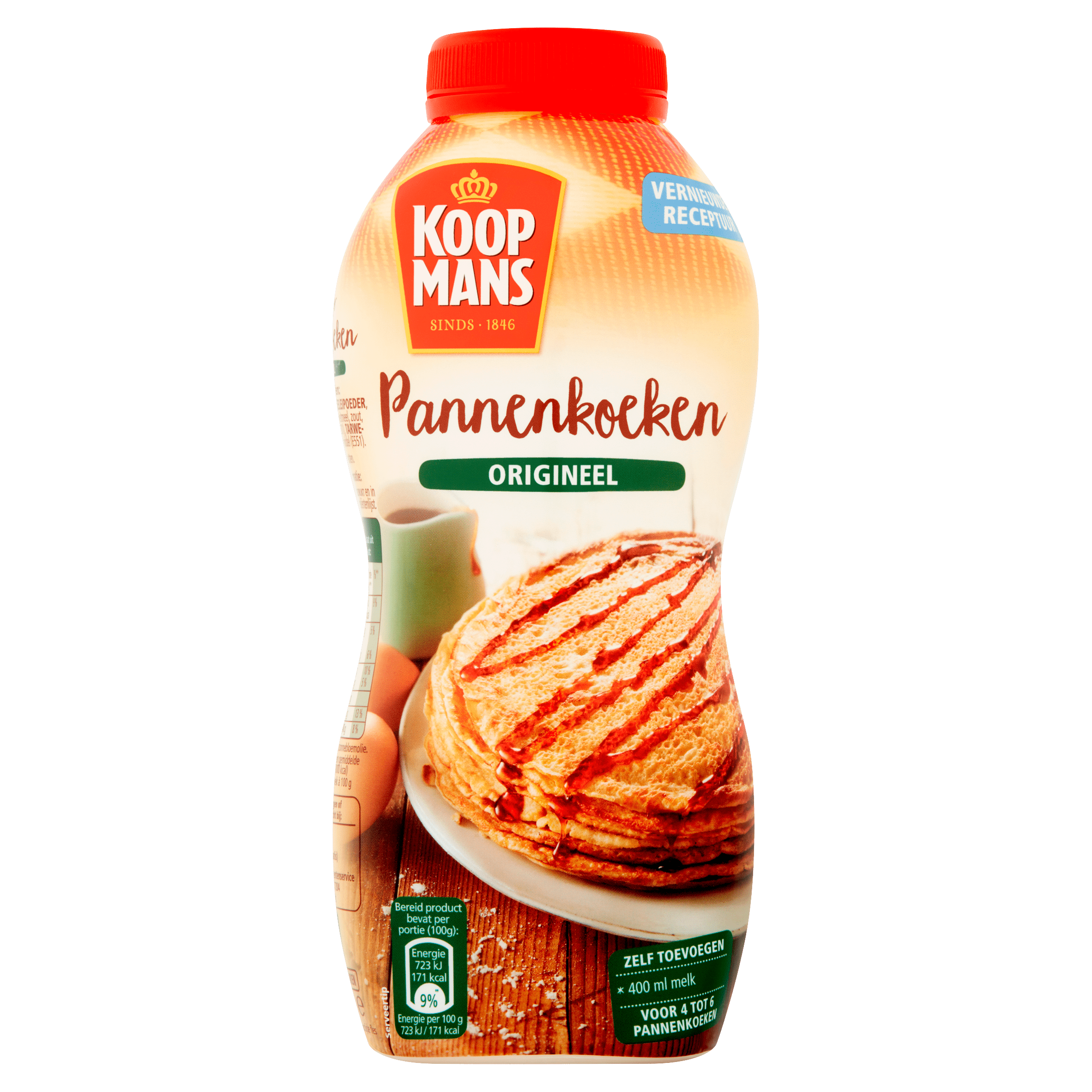 Koopmans Pannenkoekenmix origineel schudfles Per Fles 175 g