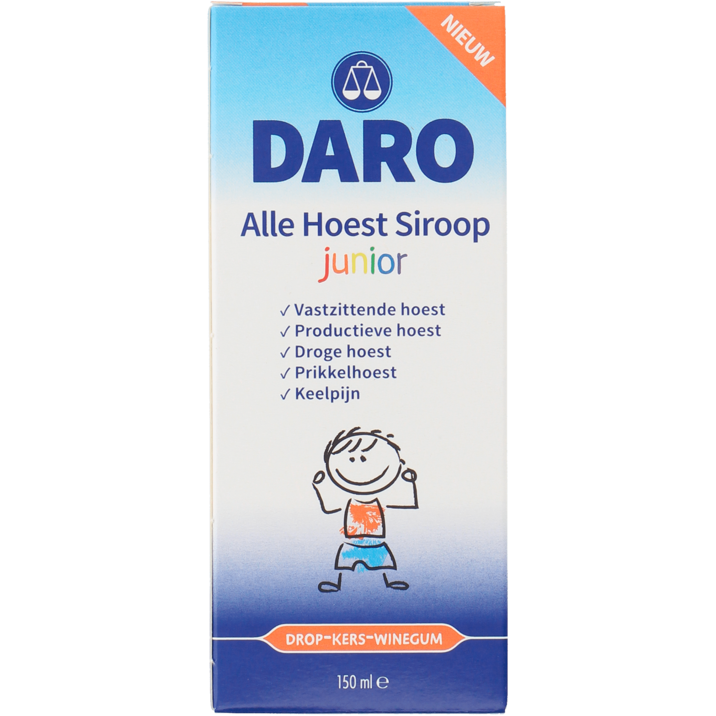 Daro Alle hoest siroop junior Per Kaart 150 ml
