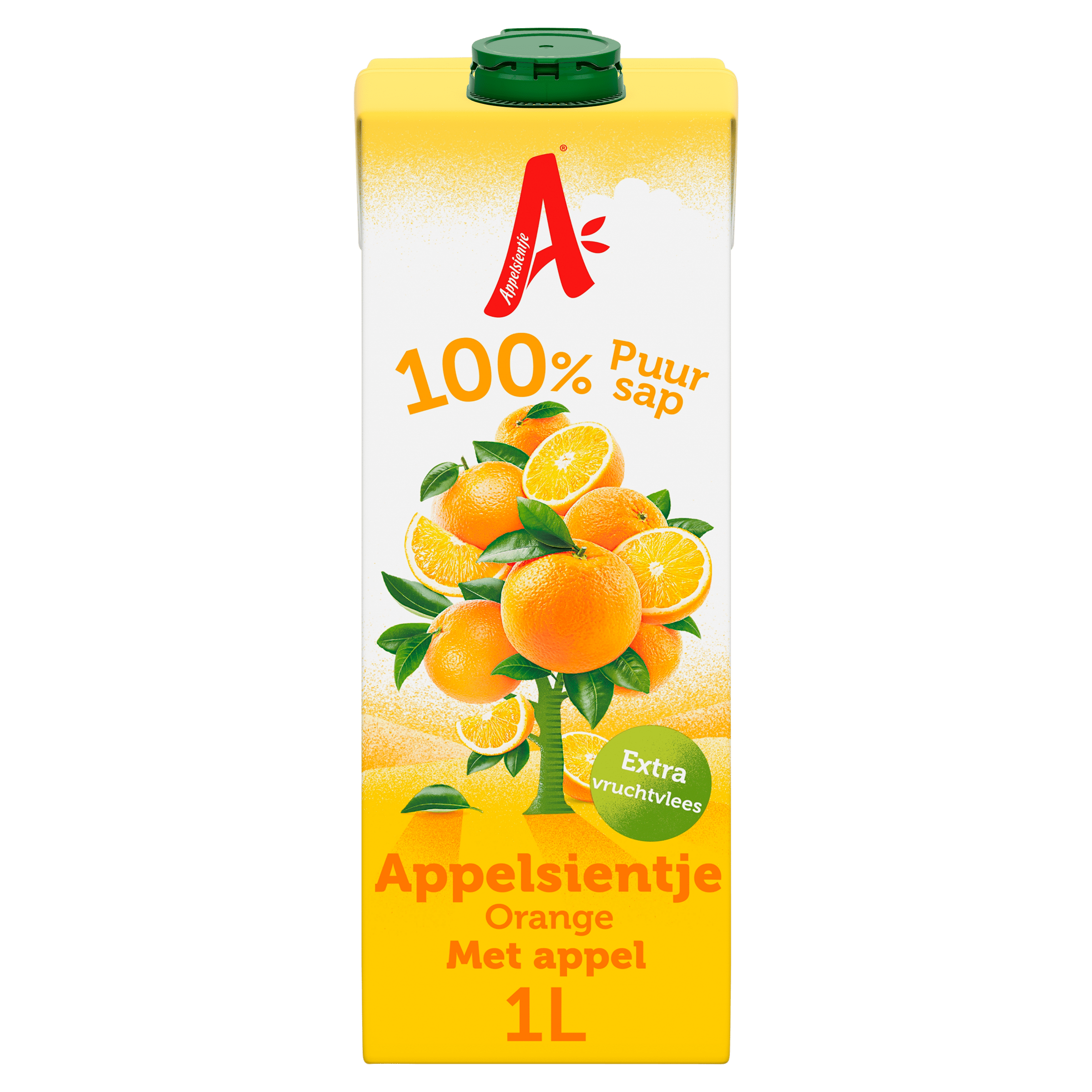 Appelsientje Sinaasappelsap met vruchtvlees Per Pak 1000 ml