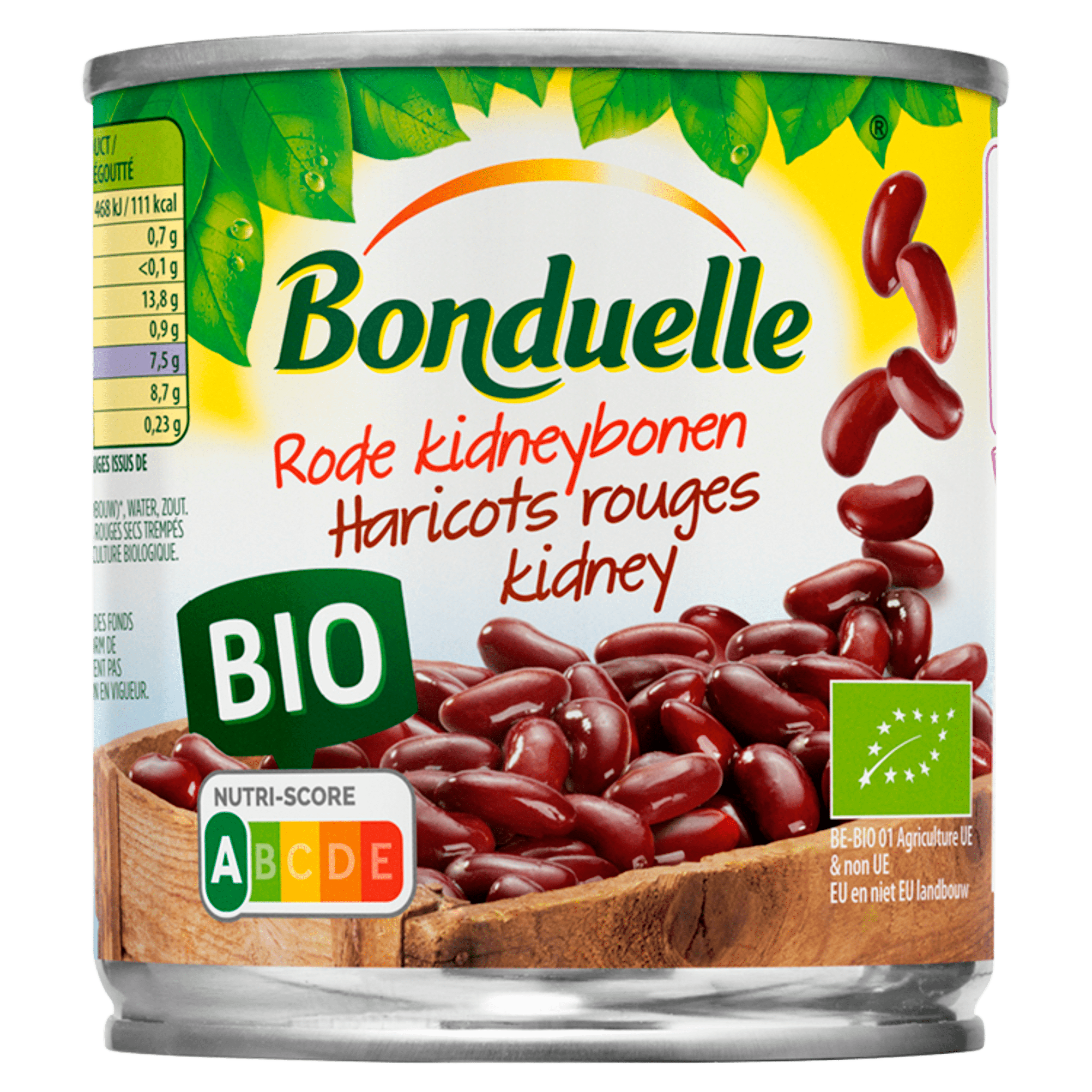 Bonduelle Rode kidneybonen biologisch Per Blik 160 g