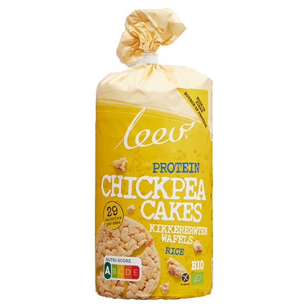 Leev Bio chickpea cakes Per Wikkel 100 g