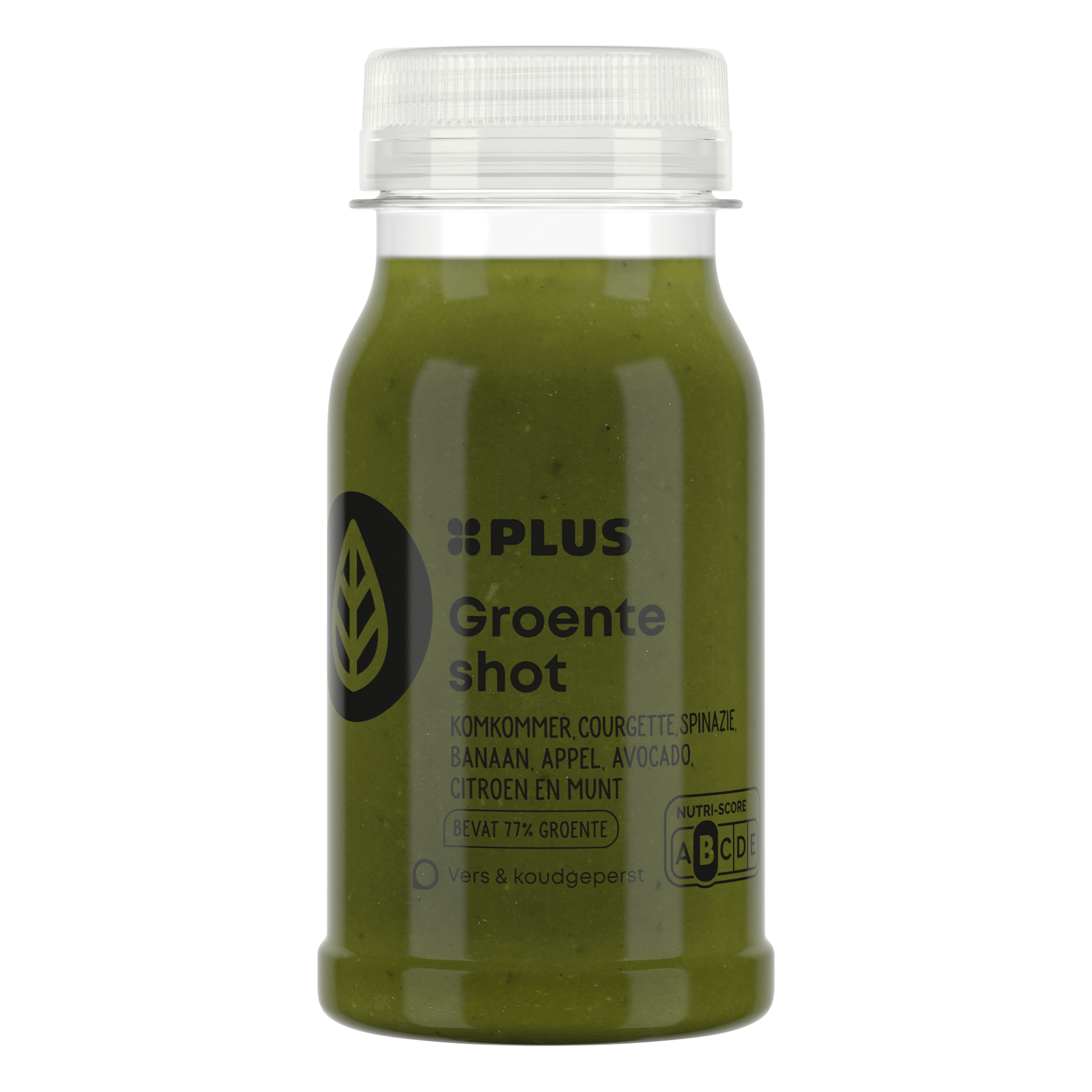 PLUS Groente shot groen Per Fles 125 ml