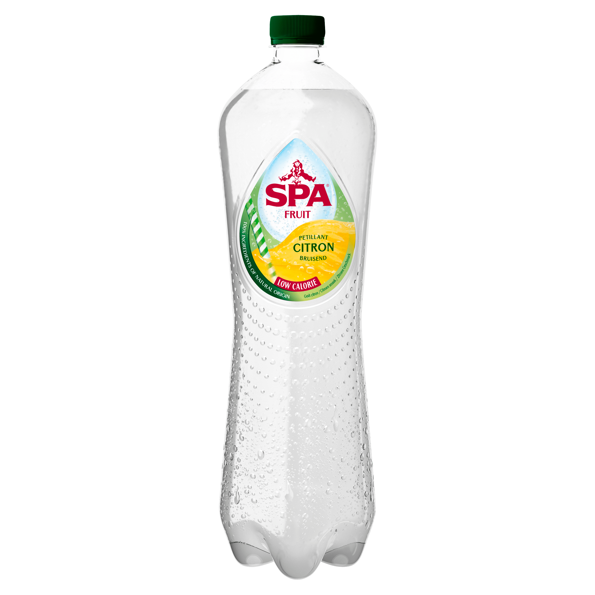 Spa Fruit sparkling citron Per Fles 1250 ml