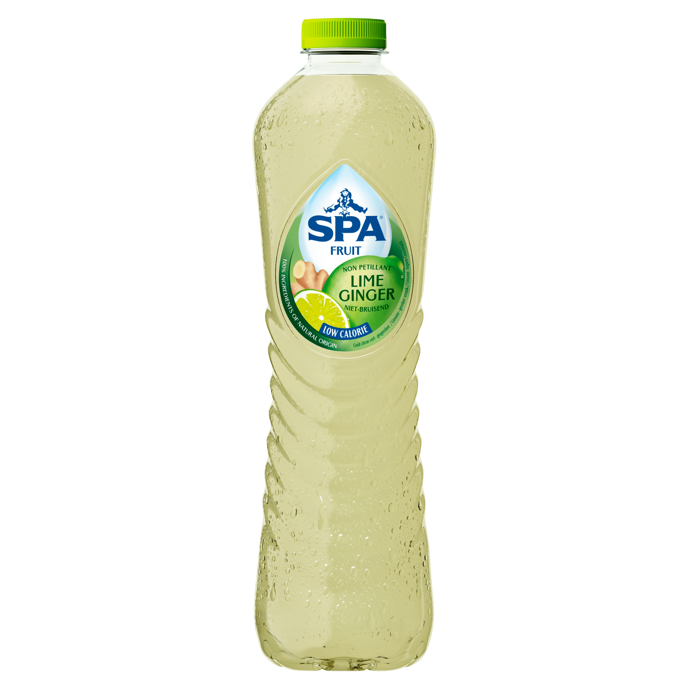 Spa Fruit still lime ginger Per Fles 1250 ml