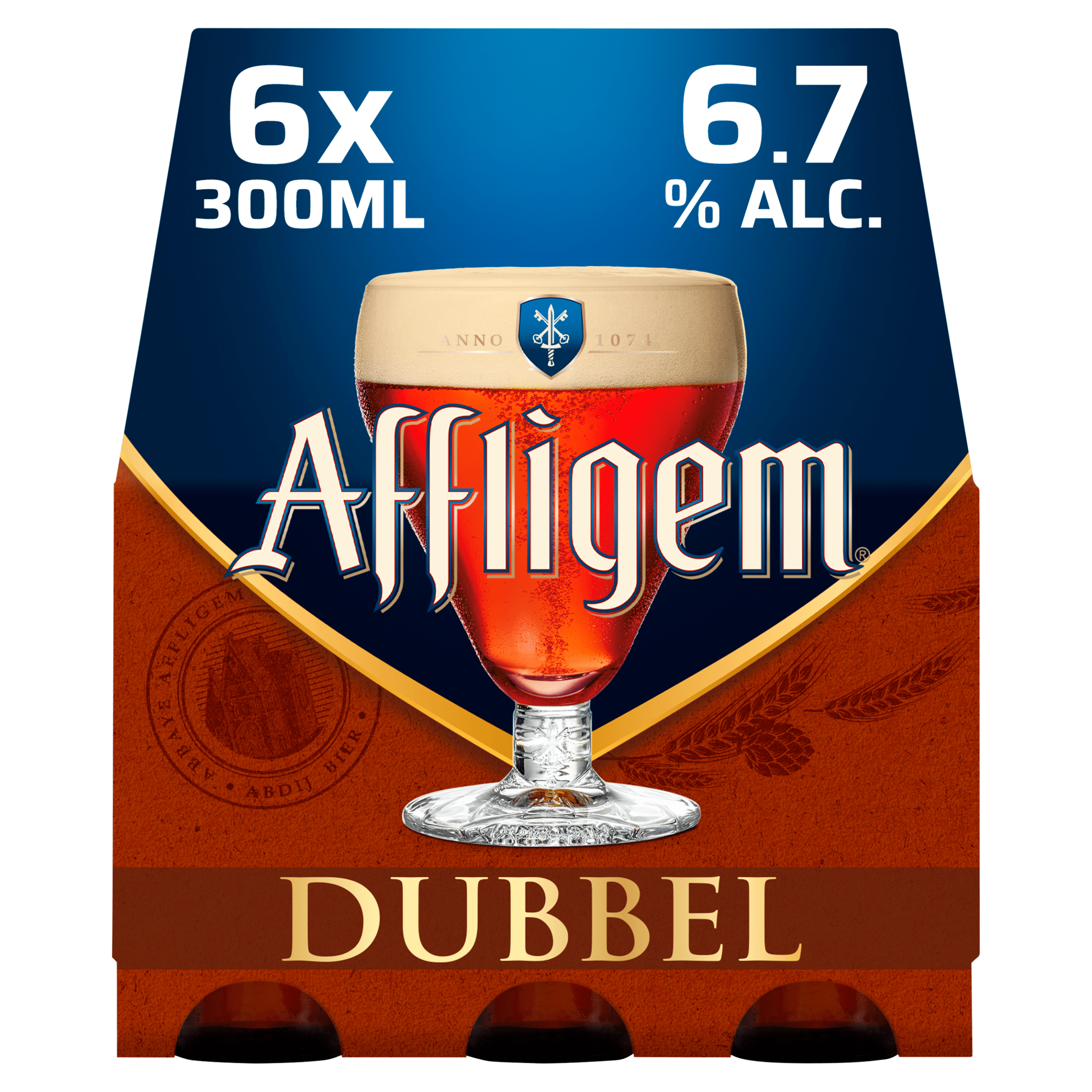 Affligem Dubbel bier fles Per Set 1800 ml