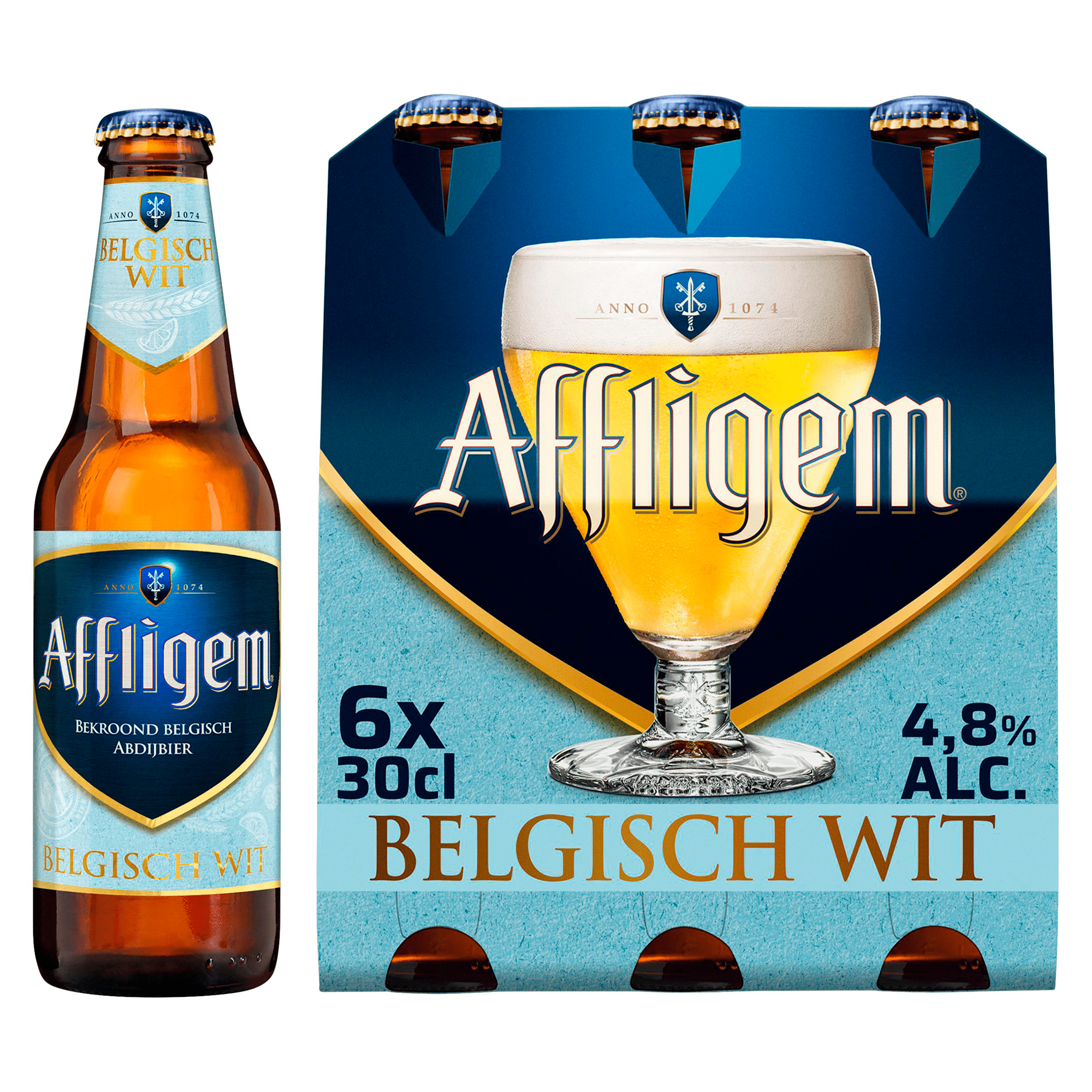 Affligem Belgisch wit bier fles Per Set 1800 ml