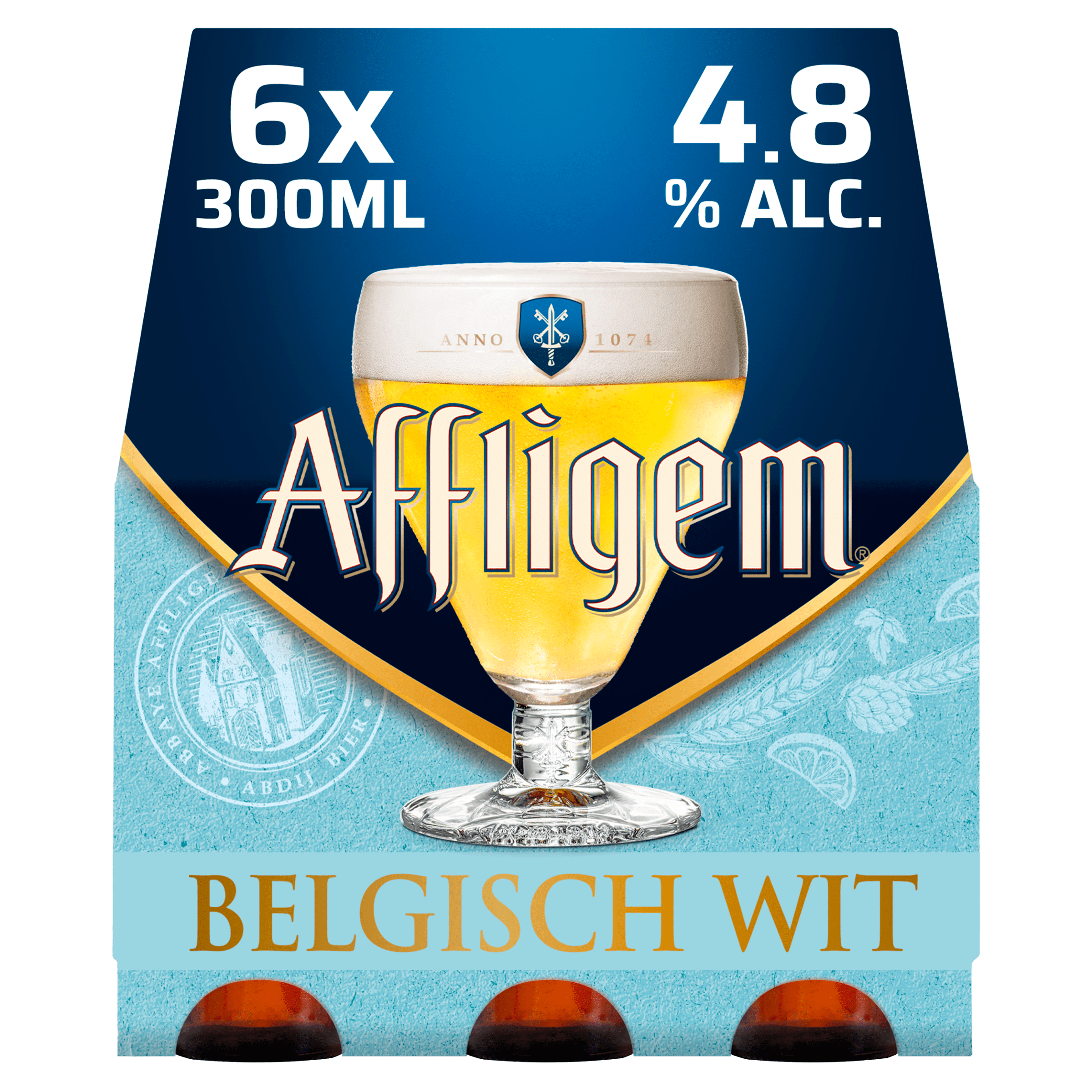 Affligem Belgisch wit bier fles Per Set 1800 ml