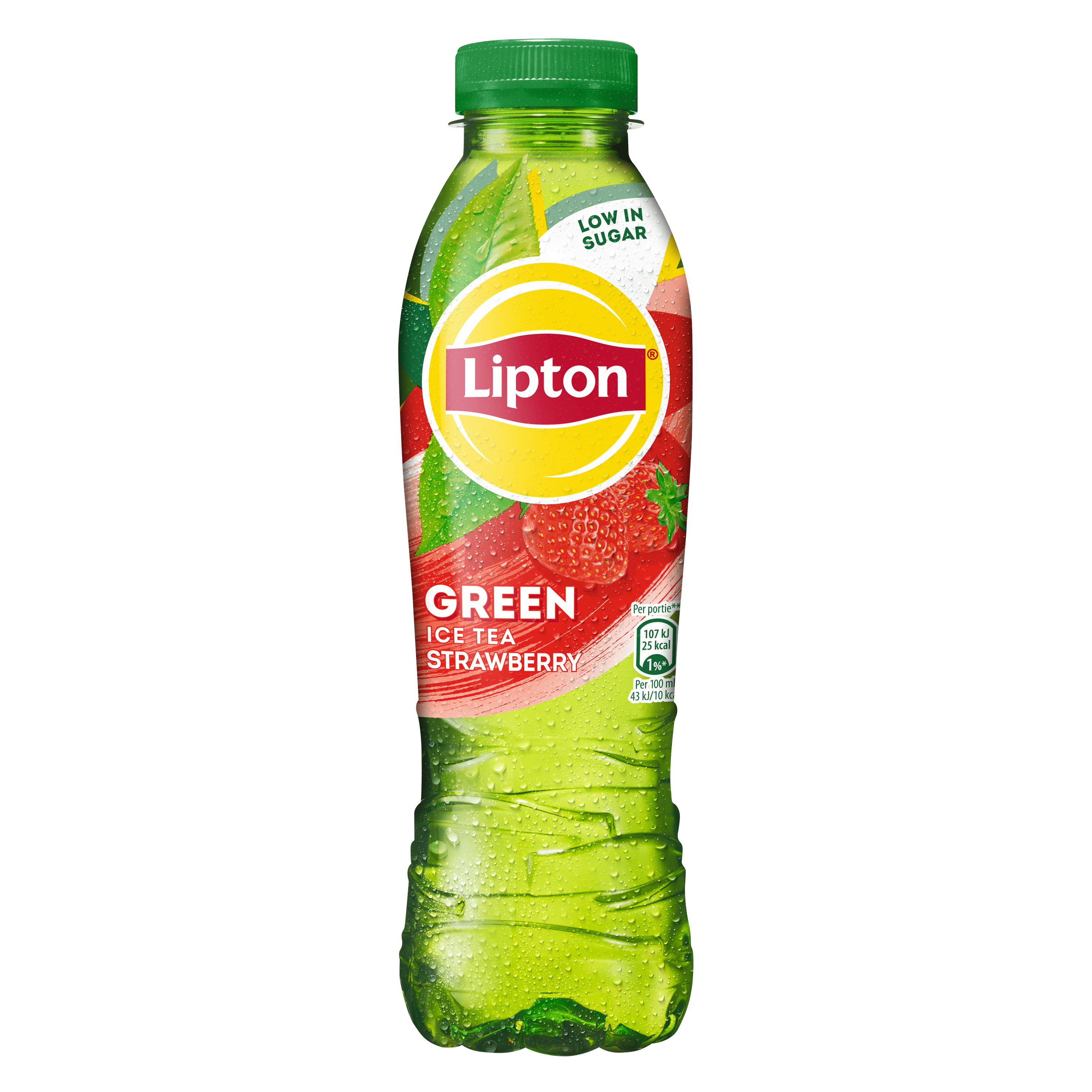 Lipton Ice tea green strawberry Per Fles 500 ml