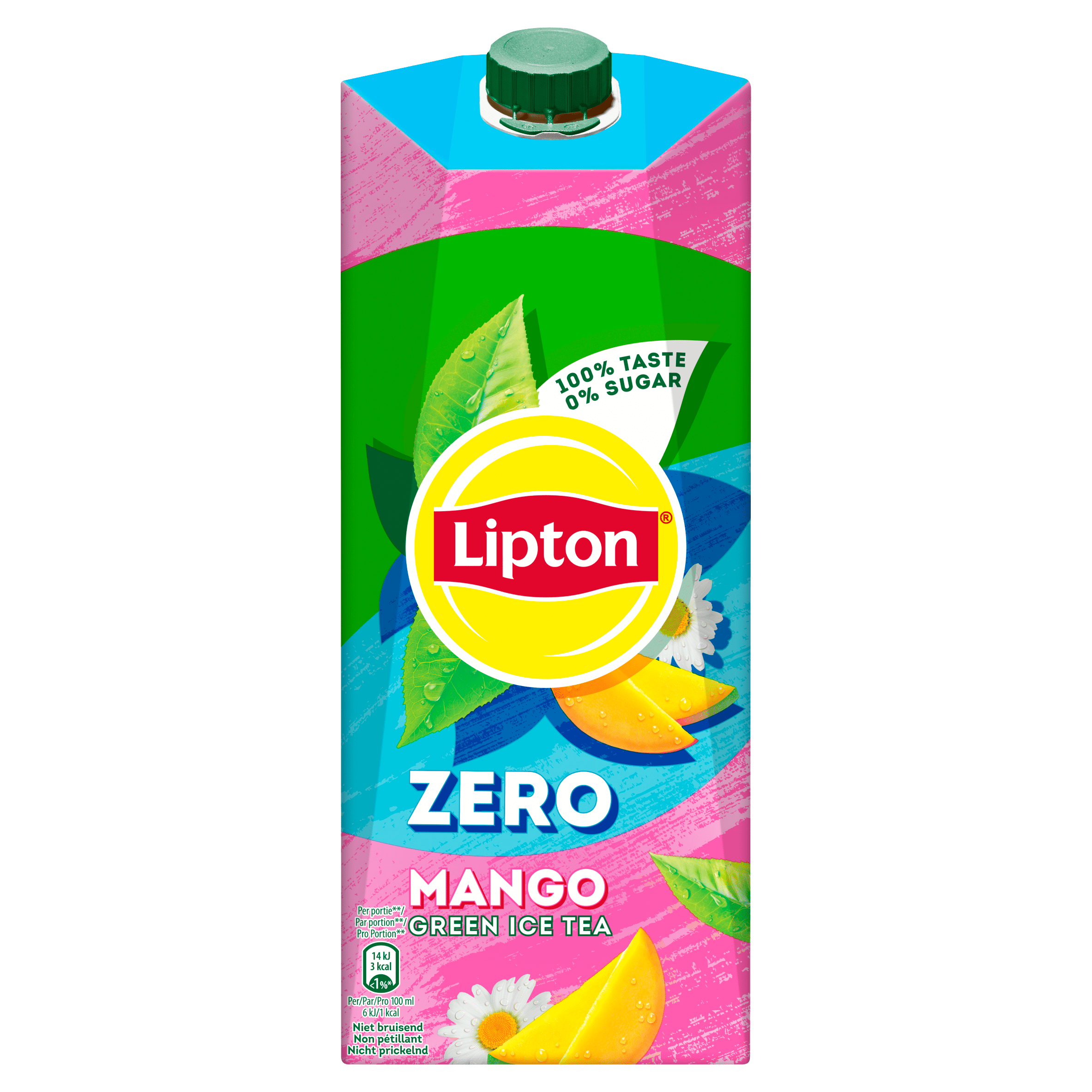 Lipton Ice tea green mango zero Per Pak 1500 ml