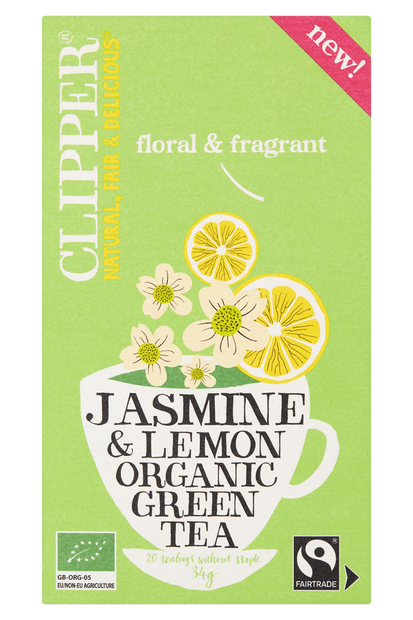 Clipper Green jasmin thee Per Doos 20 st