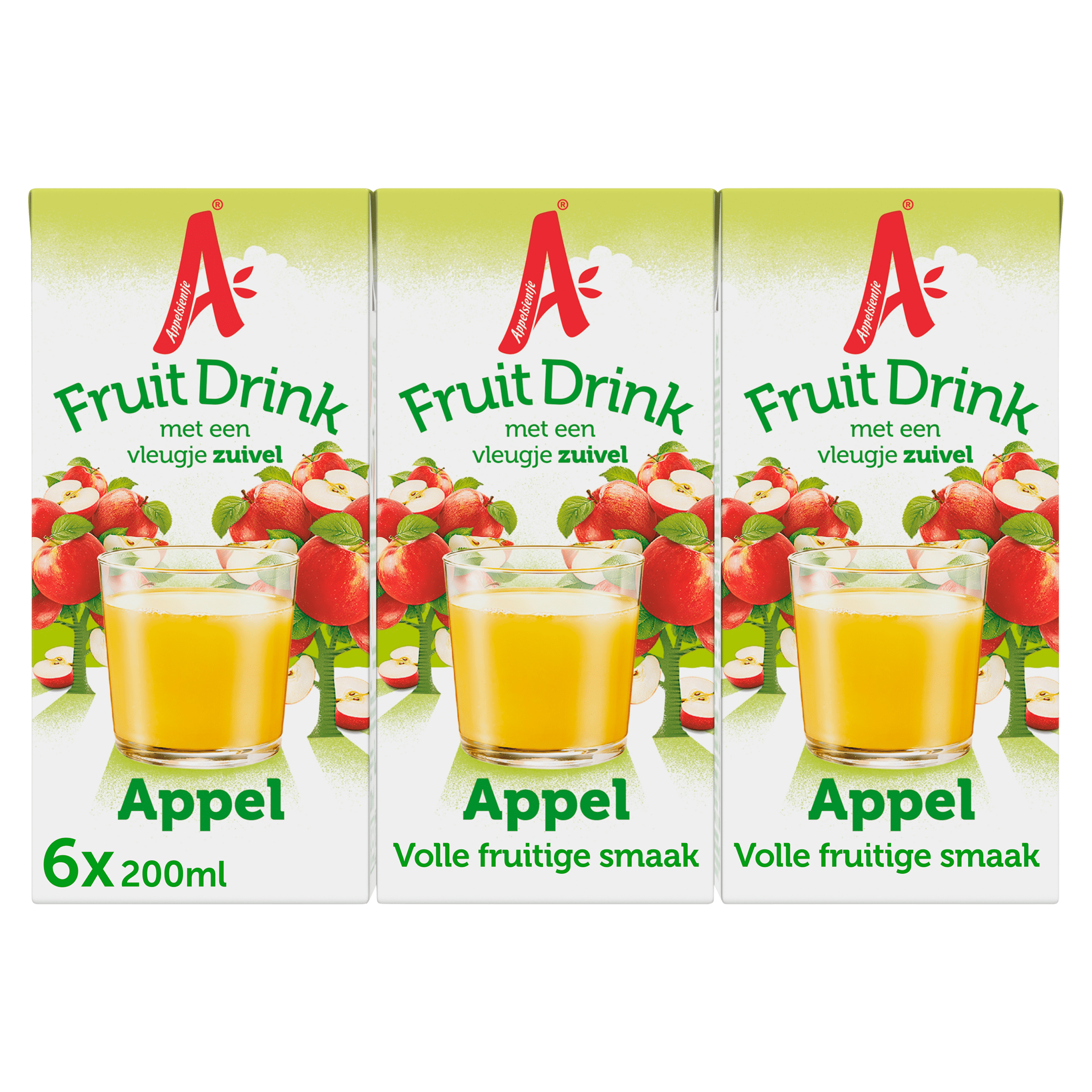 Appelsientje Appel fruitdrink 6-pack Per Set 1200 ml