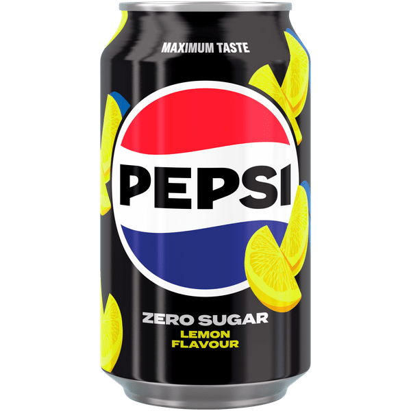 Pepsi Cola zero lemon Per Blik 330 ml