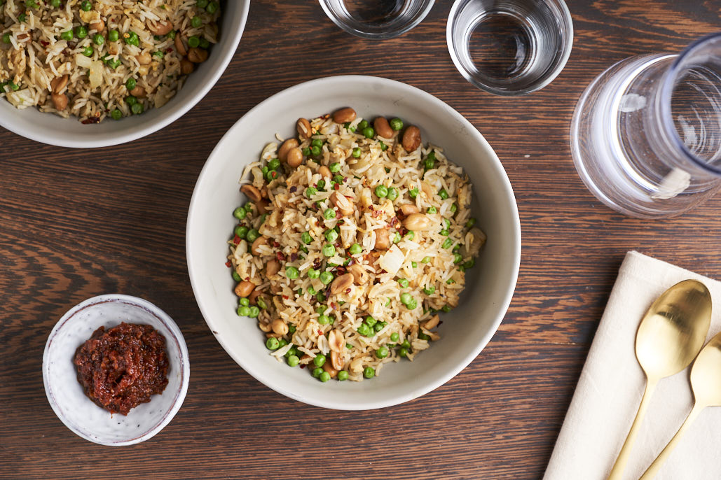 Fried rice met pinda en ei | Recepten | PLUS