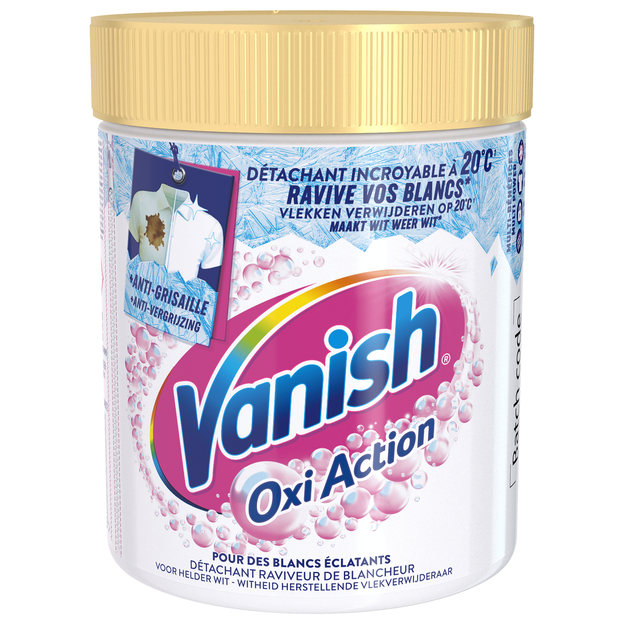 Vanish Oxi Action Whitening Booster poeder Per Pot 470 g