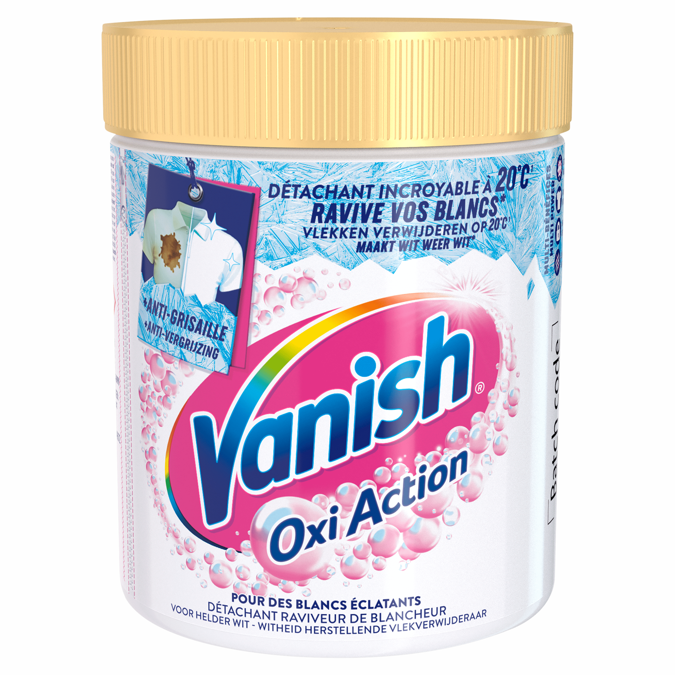 Vanish Oxi Action Whitening Booster poeder Per Pot 470 g