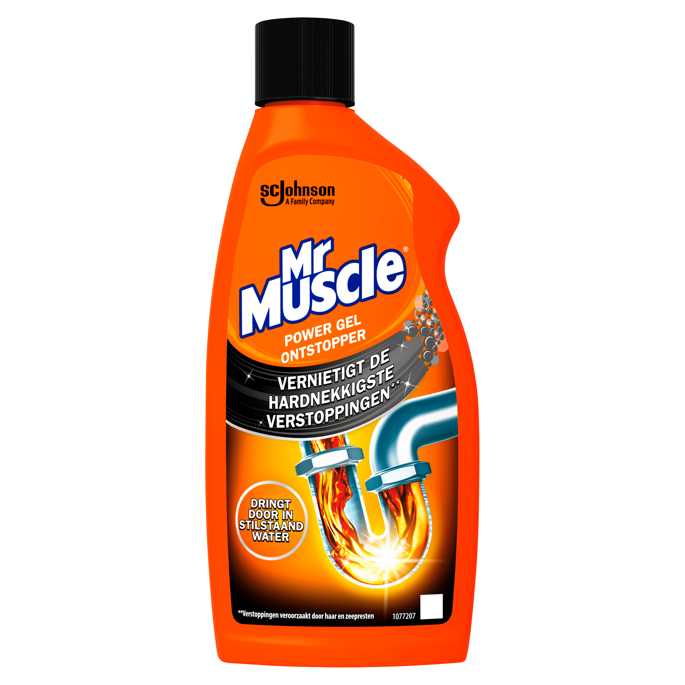 Mister Muscle Power gel ontstopper Per Fles 500 ml