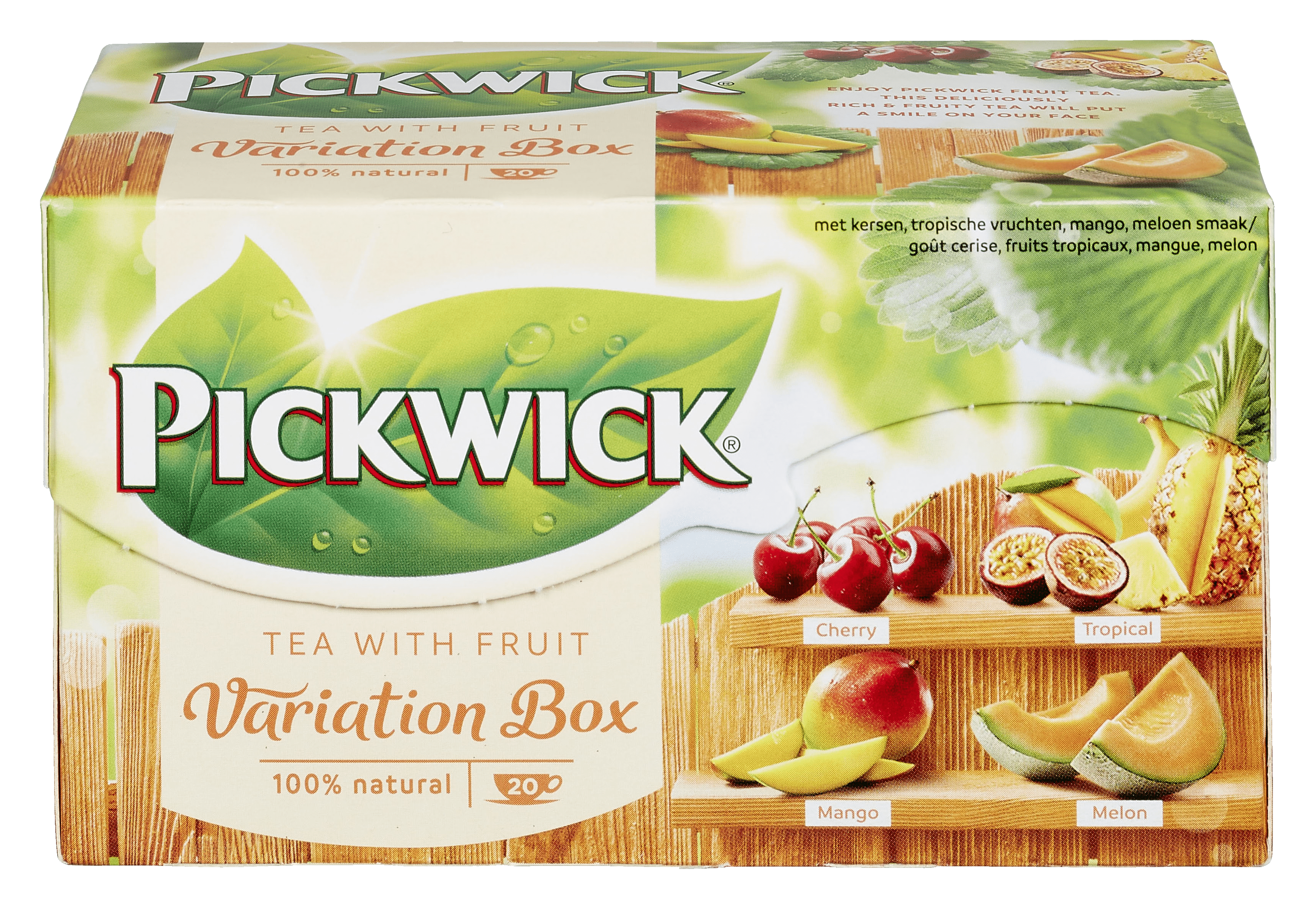 Pickwick Variatie oranje fruit thee Per Doos 20 st