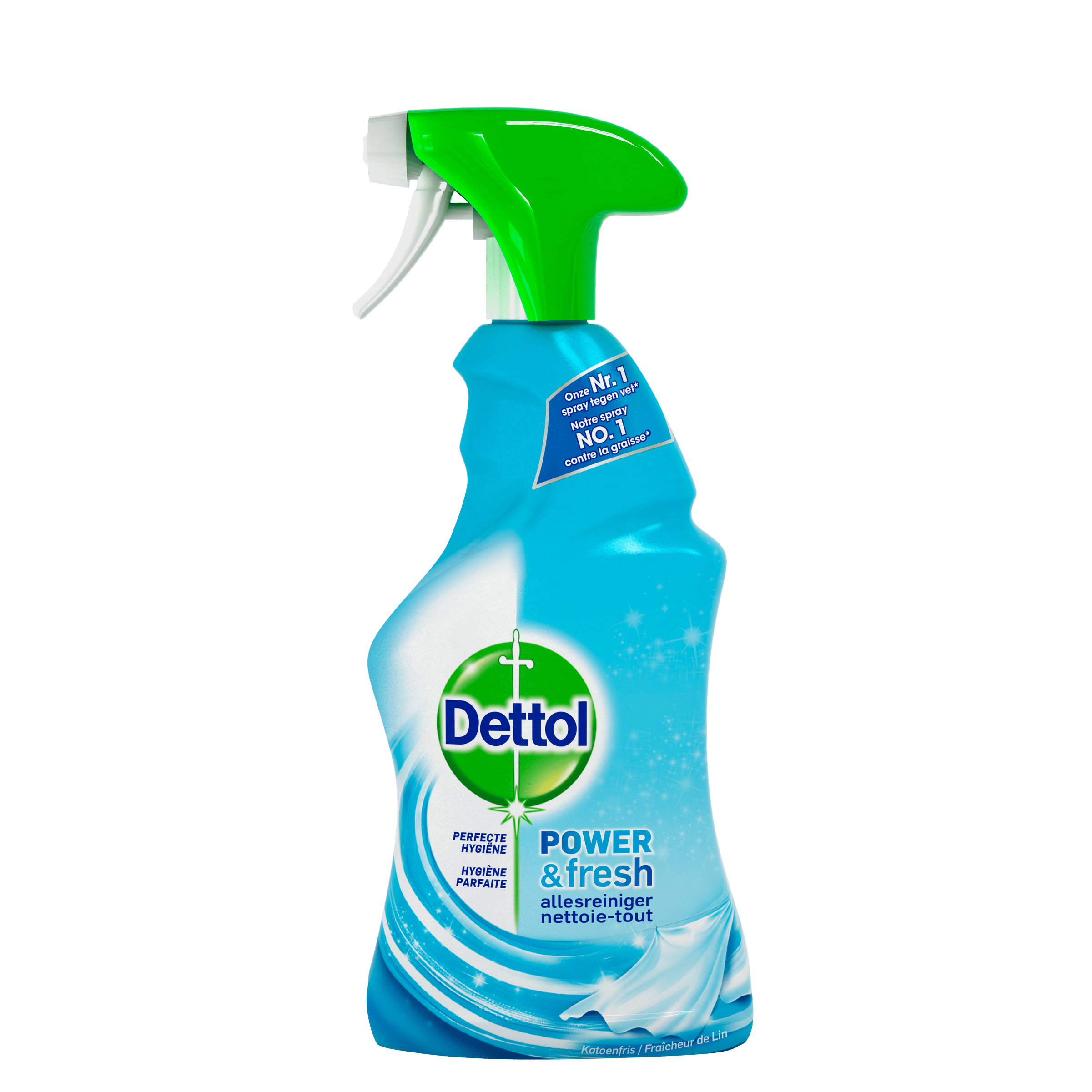 Dettol Power & Fresh Allesreiniger Katoenfris Per Fles 500 ml
