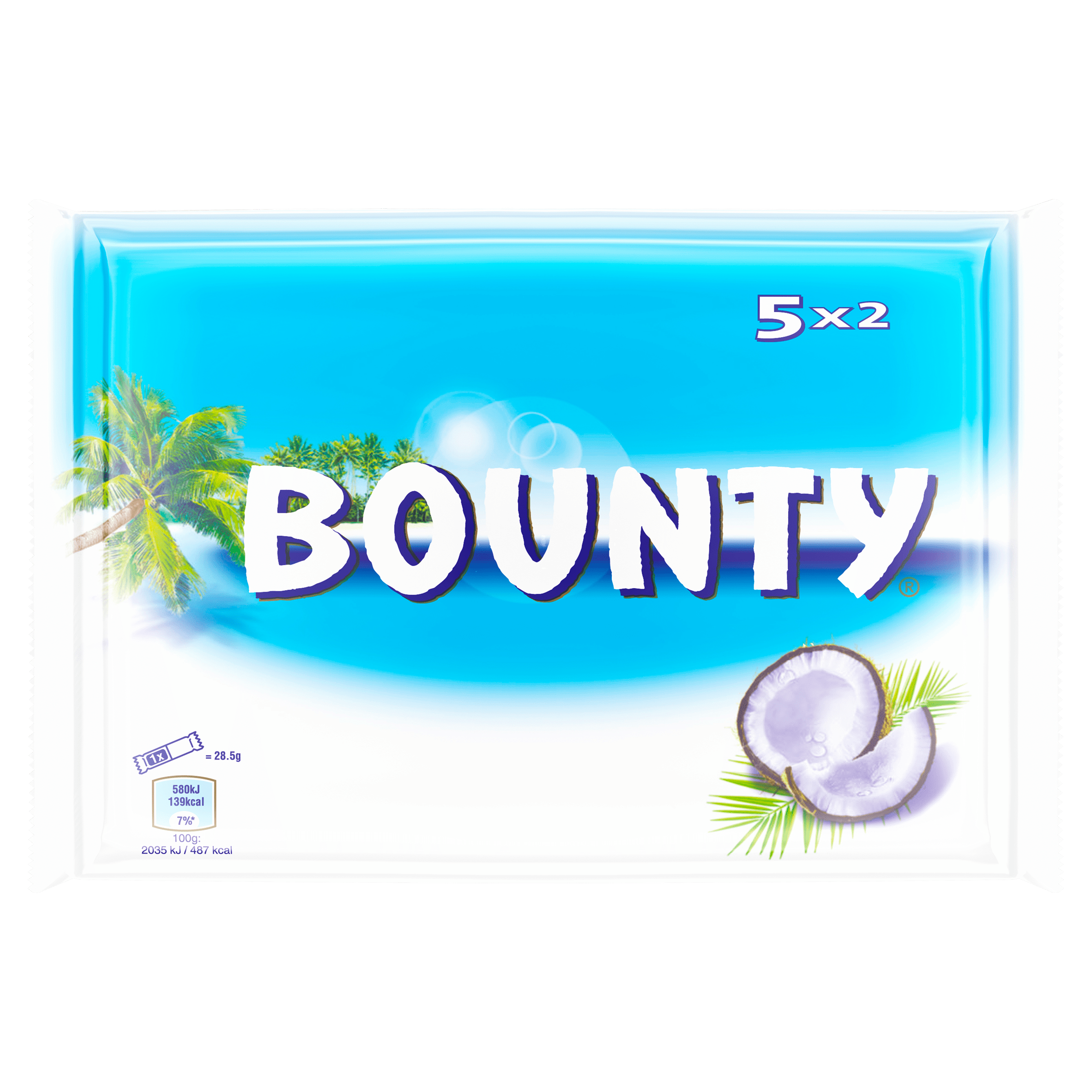 Bounty Melk chocolade kokos repen multipack Per Krimp 285 g