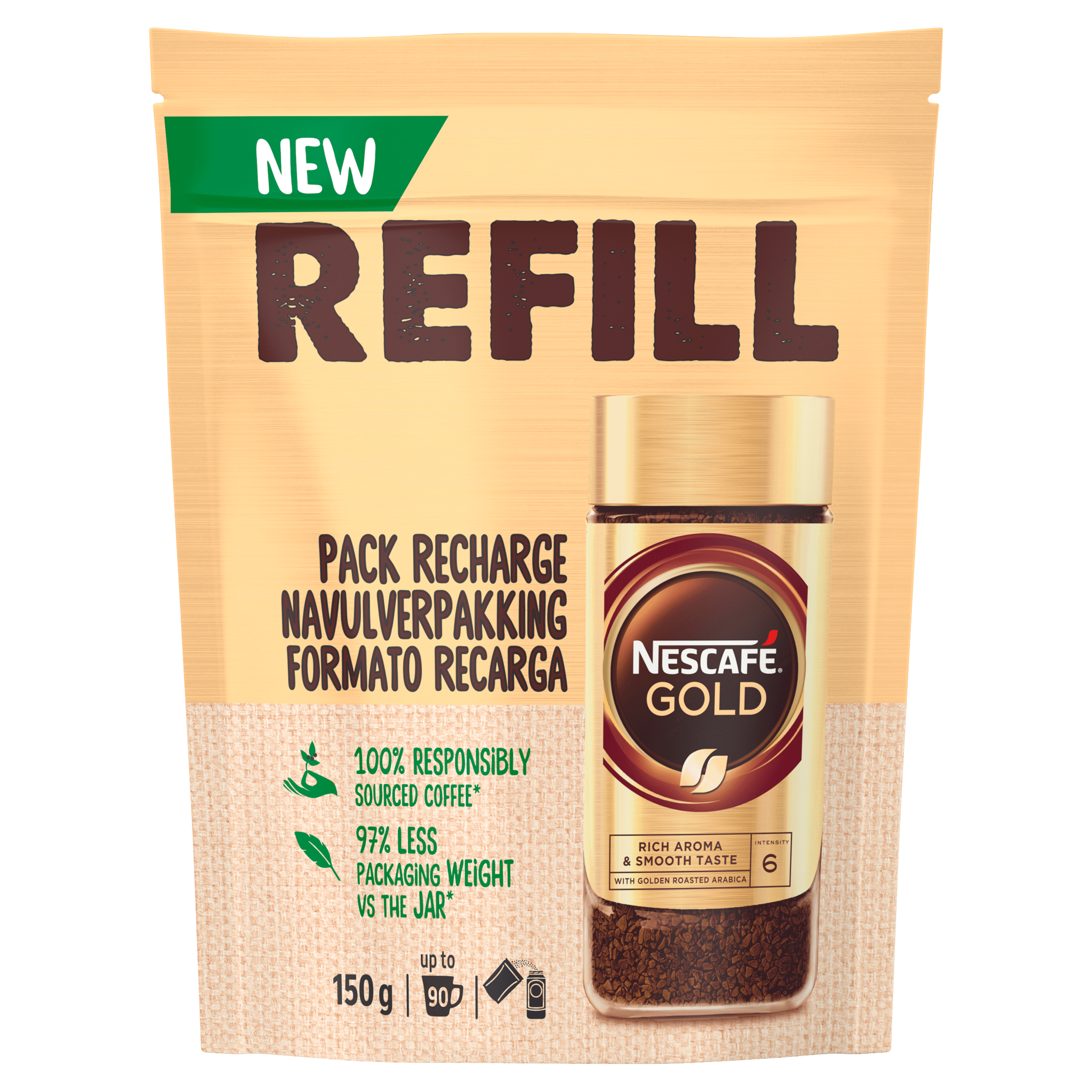 Nescafe Gold refill bag Per Stazak 150 g