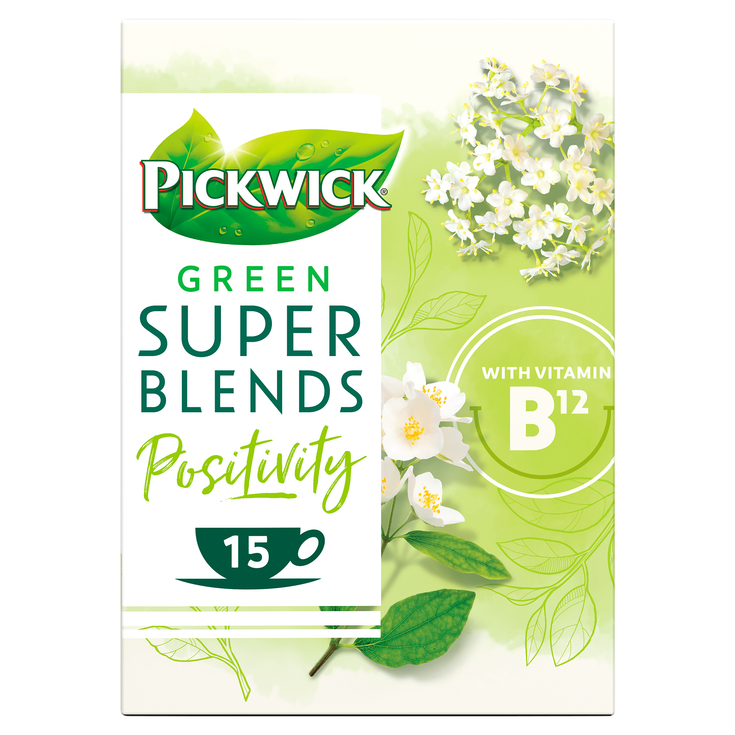 Pickwick Super blends positivity kruidenthee Per Doos 15 st
