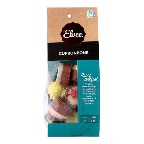 Elvee Cupbonbons Per Zak 150 g
