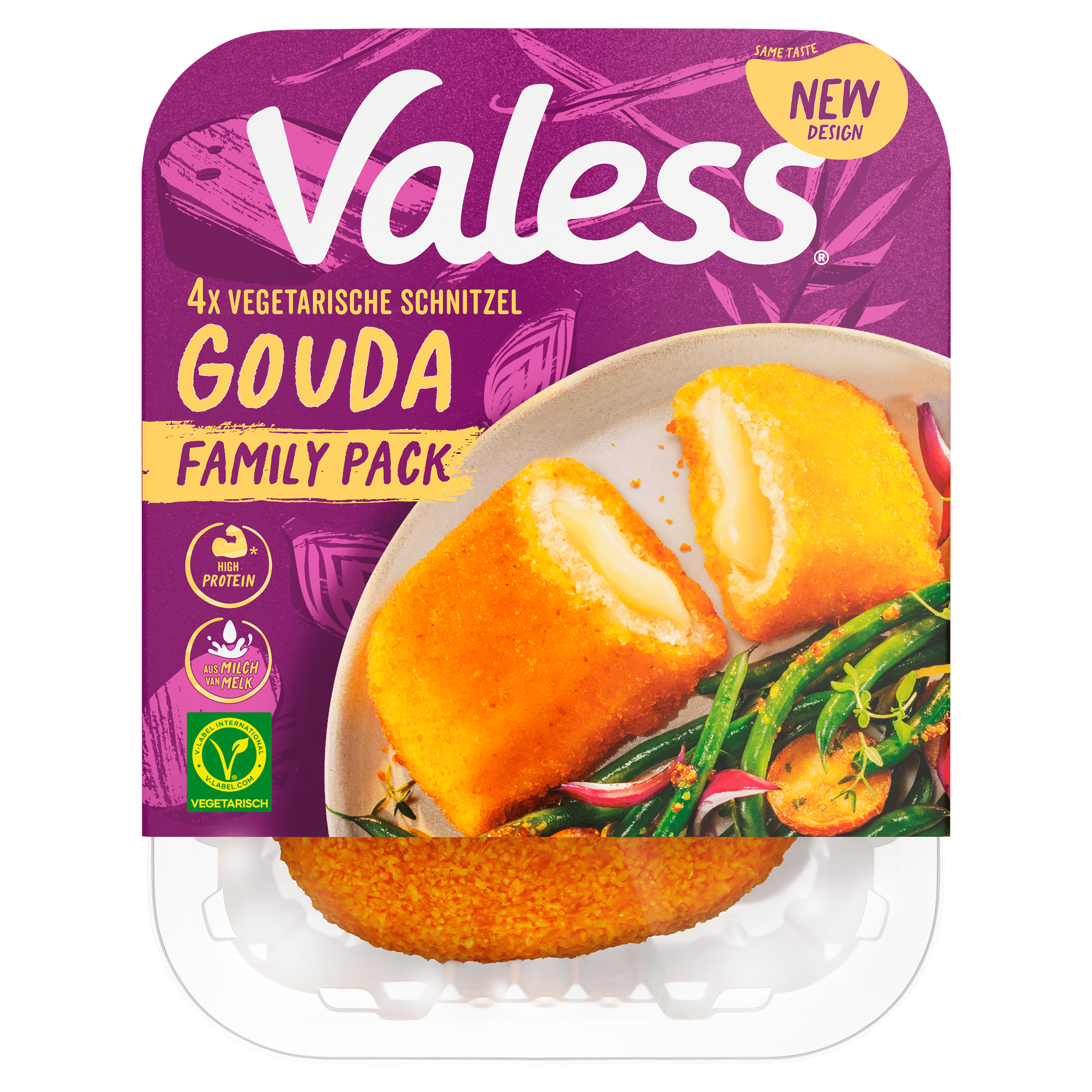Valess Gouda schnitzel grootverpakking Per Krimp 360 g
