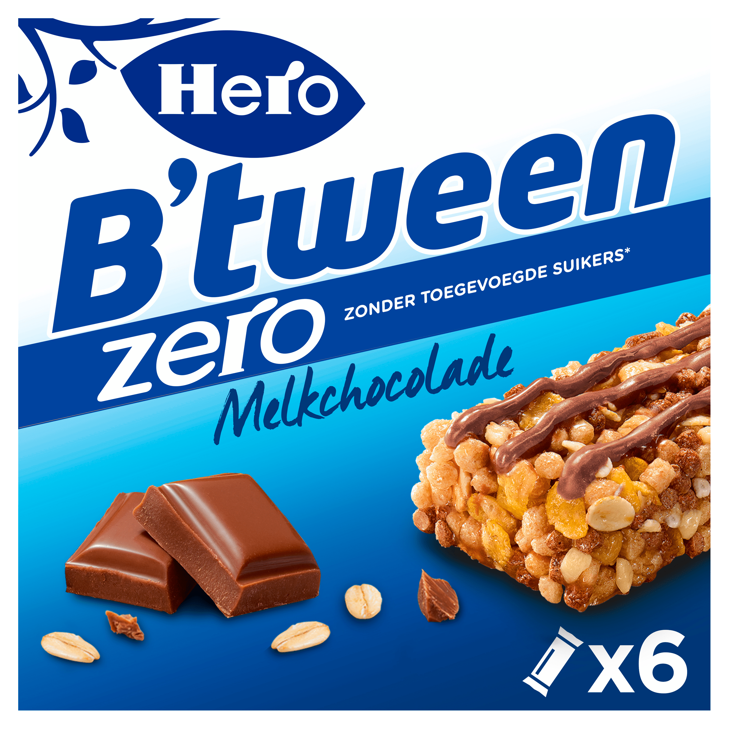 Hero B'tween zero melkchocolade Per Doos 6 st