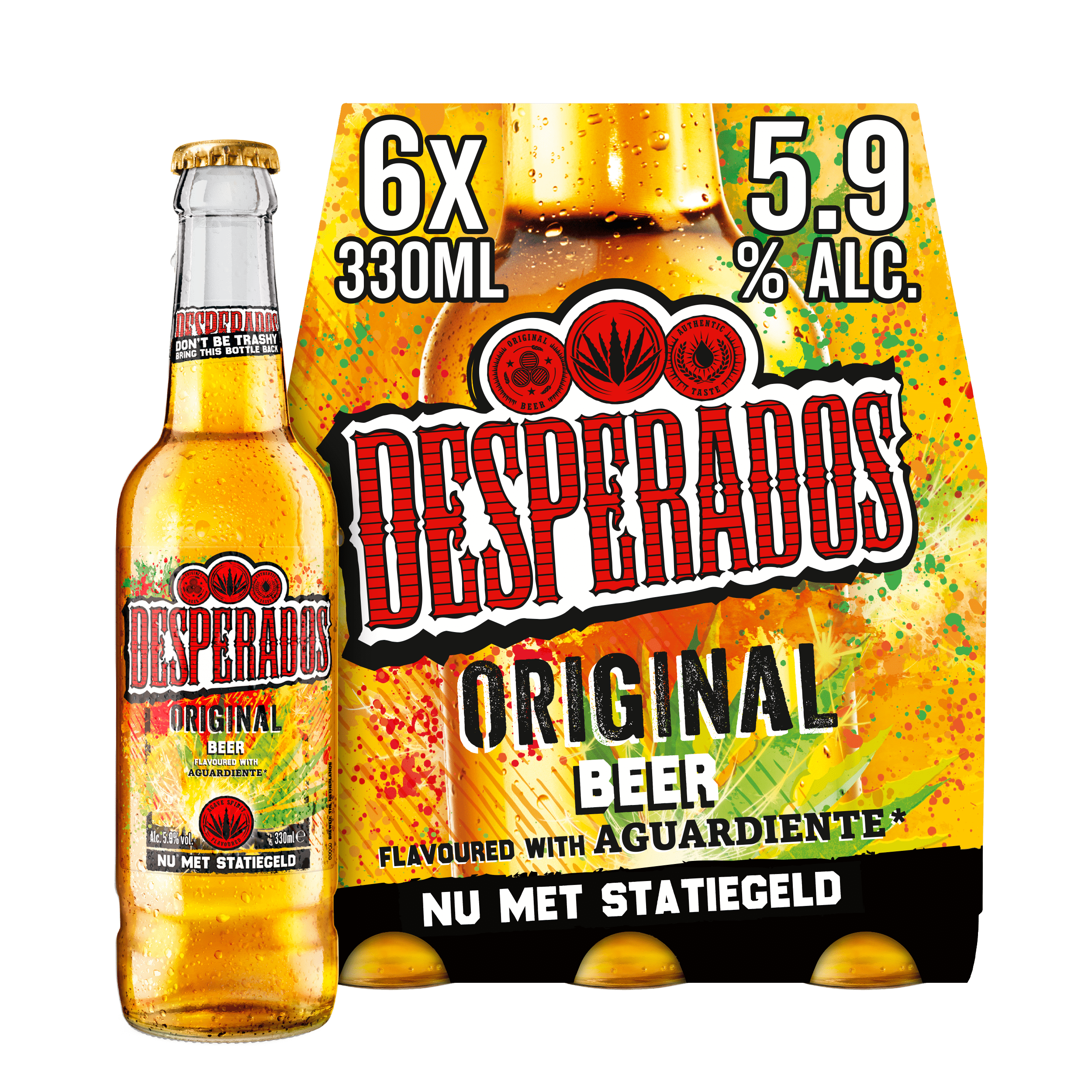 Desperados Original bier fles Per Set 1980 ml