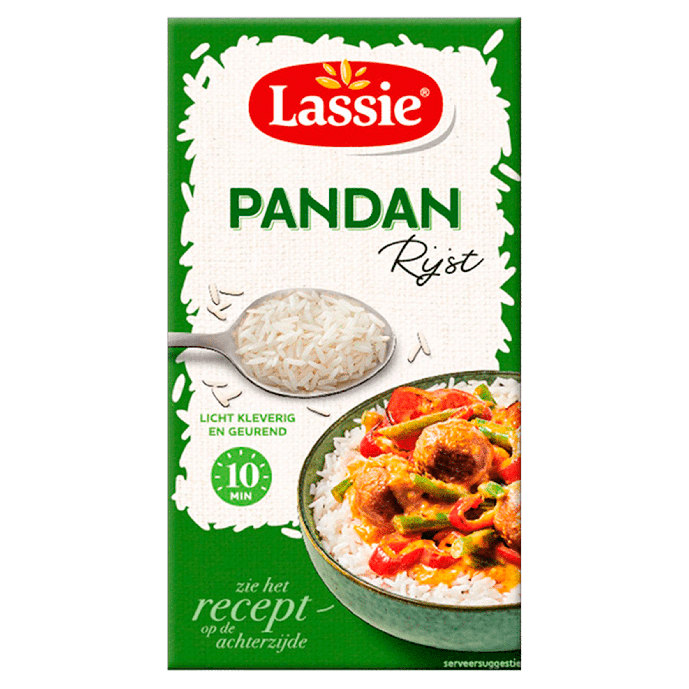 Lassie Pandan rijst Per Pak 375 g