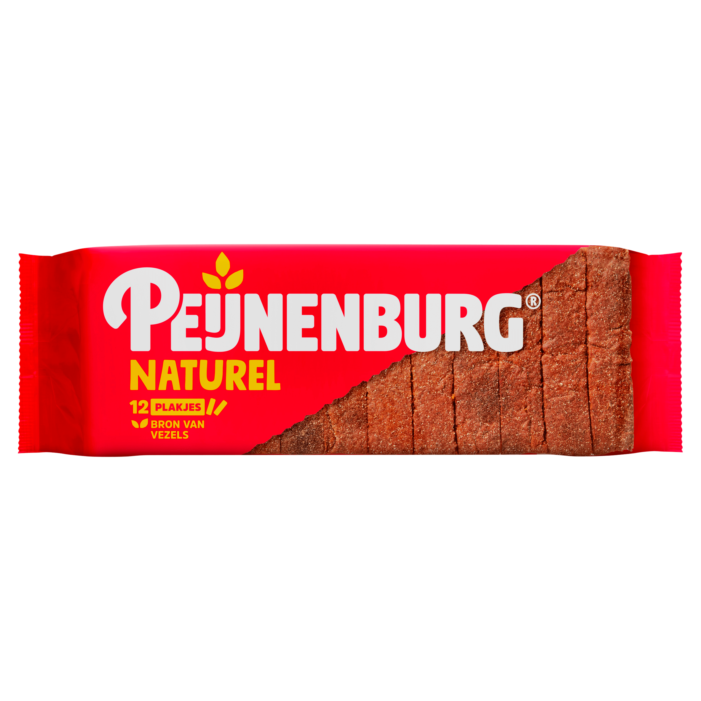 Peijnenburg Ontbijtkoek Naturel Gesneden Per Krimp 345 g