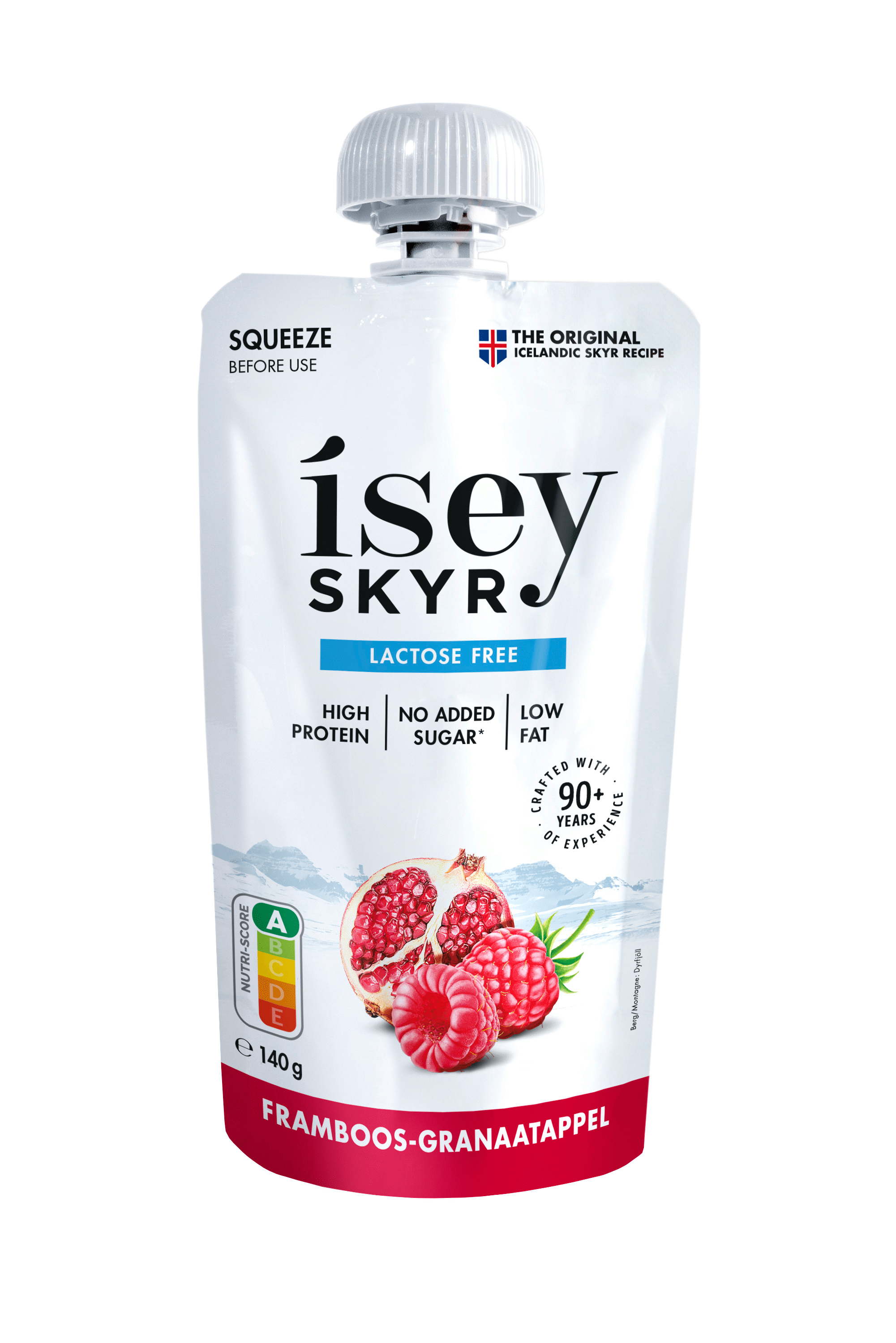 Isey Skyr Framboos Granaatappel Per Stazak 140 g