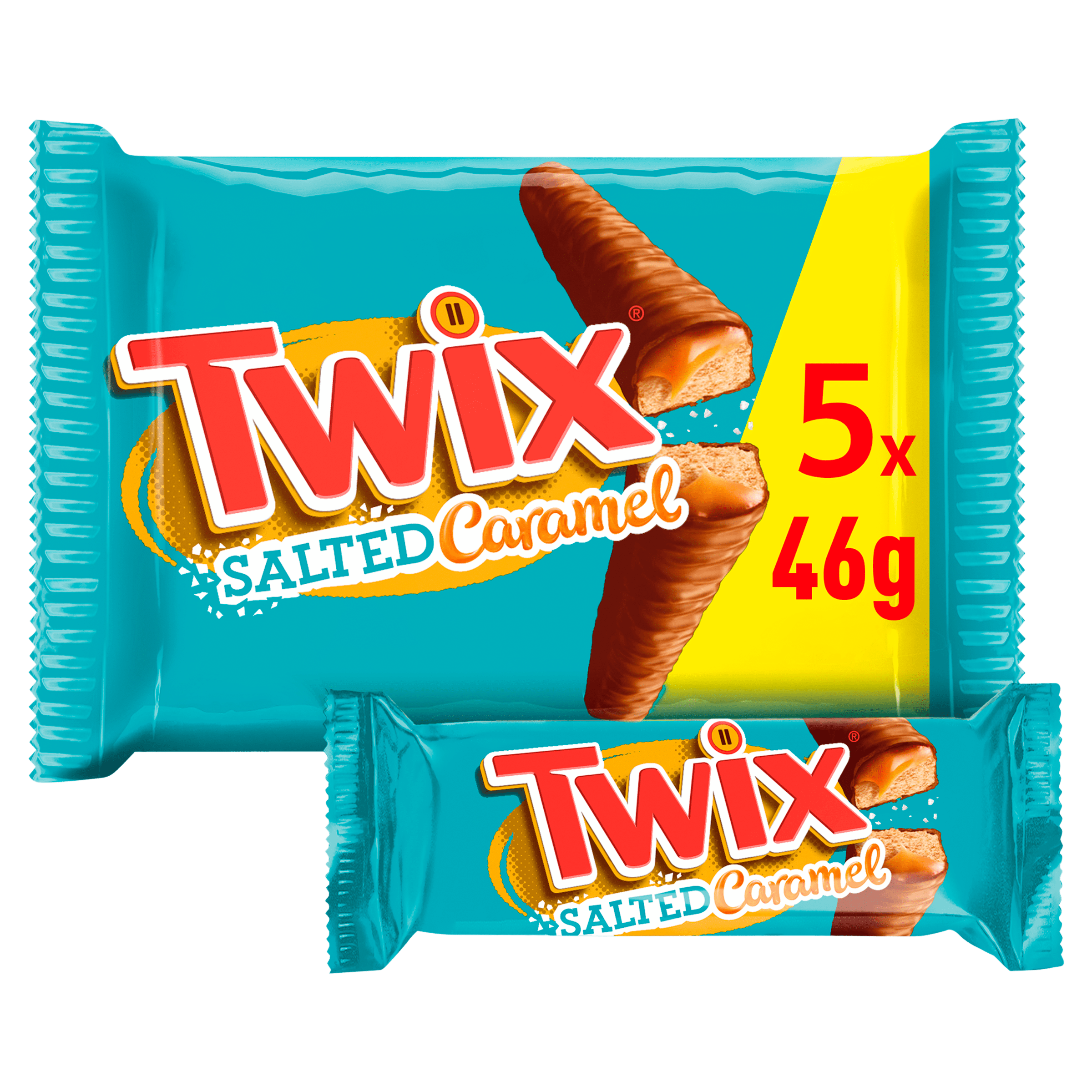 Twix Salted Caramel Melk Chocolade Per Set 230 G